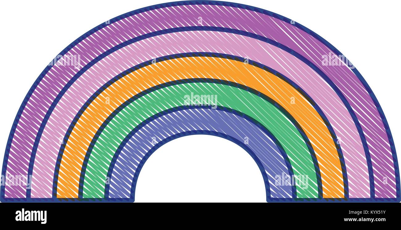 rainbow colors fantasy cute magic Stock Vector Image & Art - Alamy