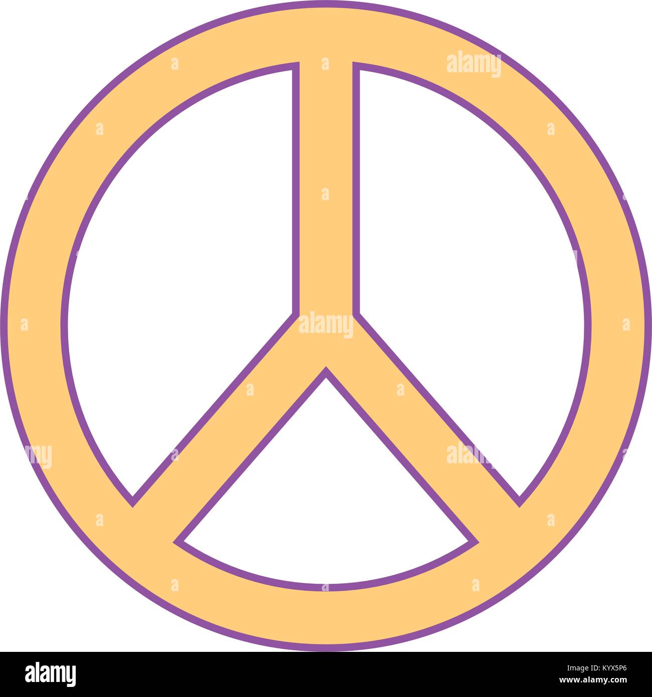 peace and love symbol emblem image Stock Vector Image & Art - Alamy