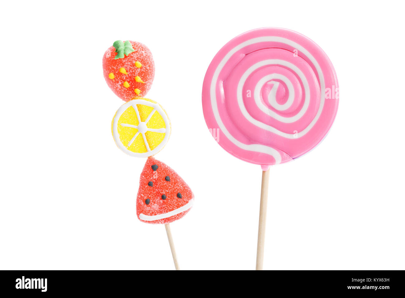 Lemon drop candy hi-res stock photography and images - Alamy