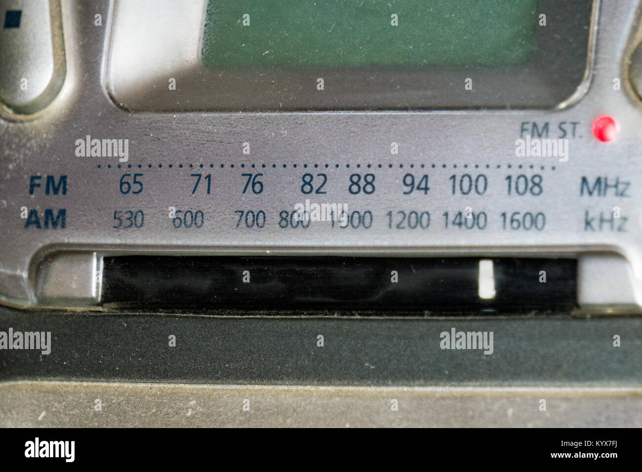 Fm Radio Dial Stock Photos & Fm Radio Dial Stock Images - Alamy