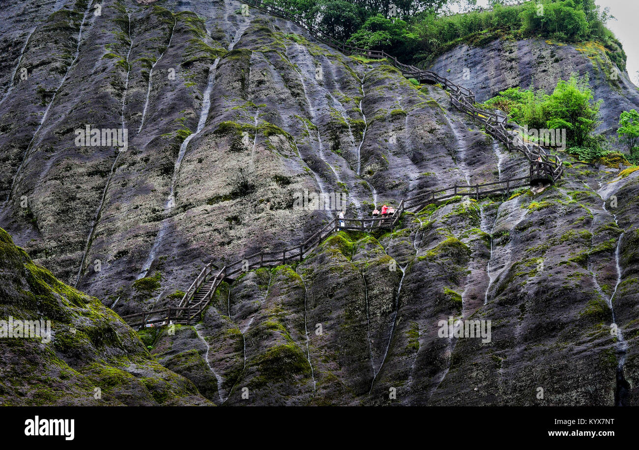 Wuyishan scenery of Fujian Province Stock Photo - Alamy
