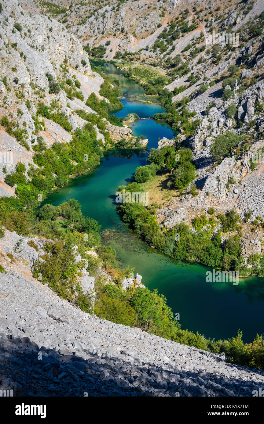 Zrmanja river Croatia Stock Photo - Alamy