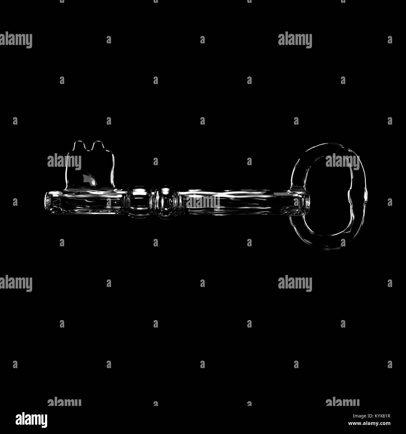 Computer drawing key Stock Photo - Alamy