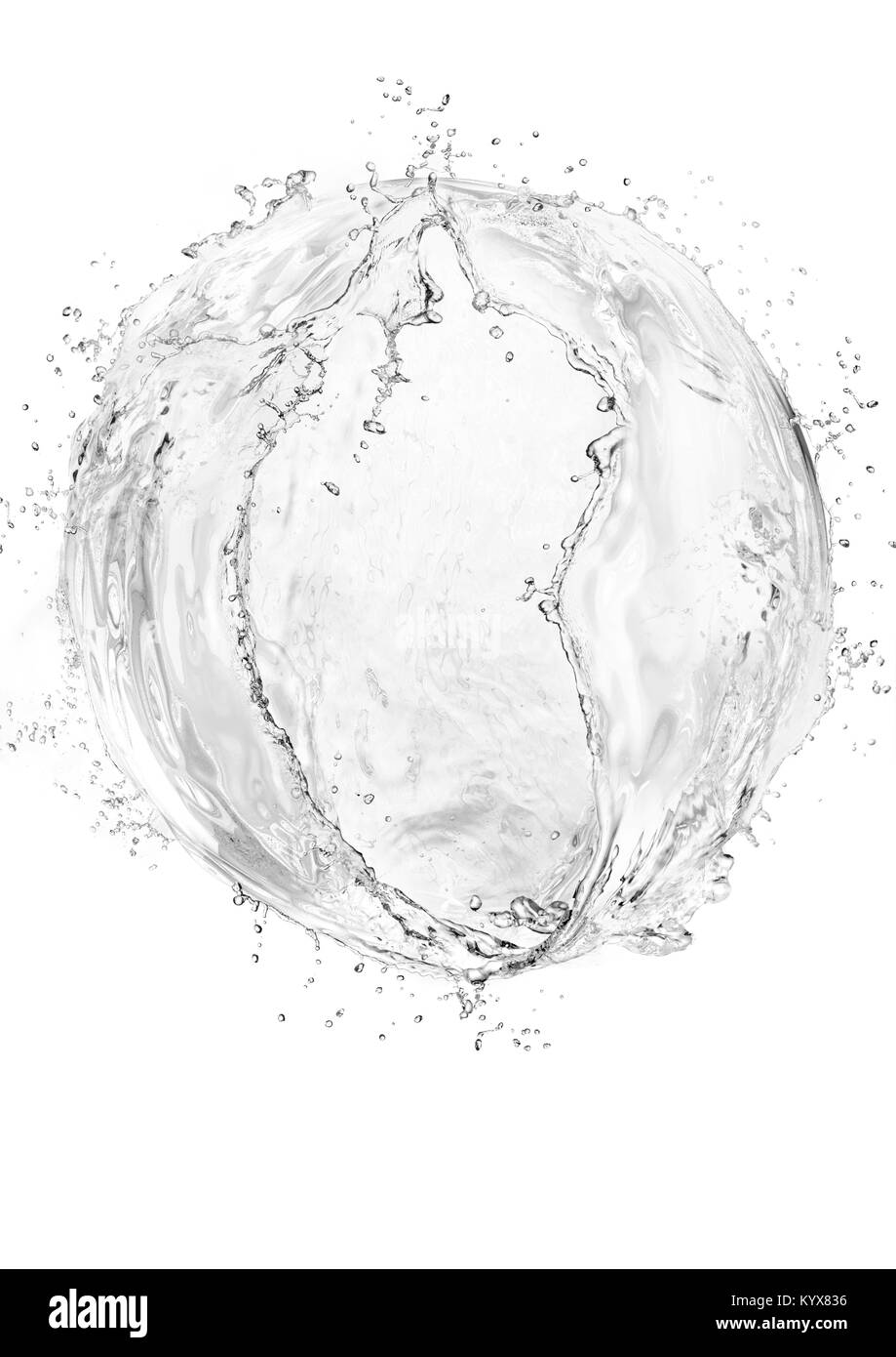Sea splash water cut out hi-res stock photography and images - Alamy