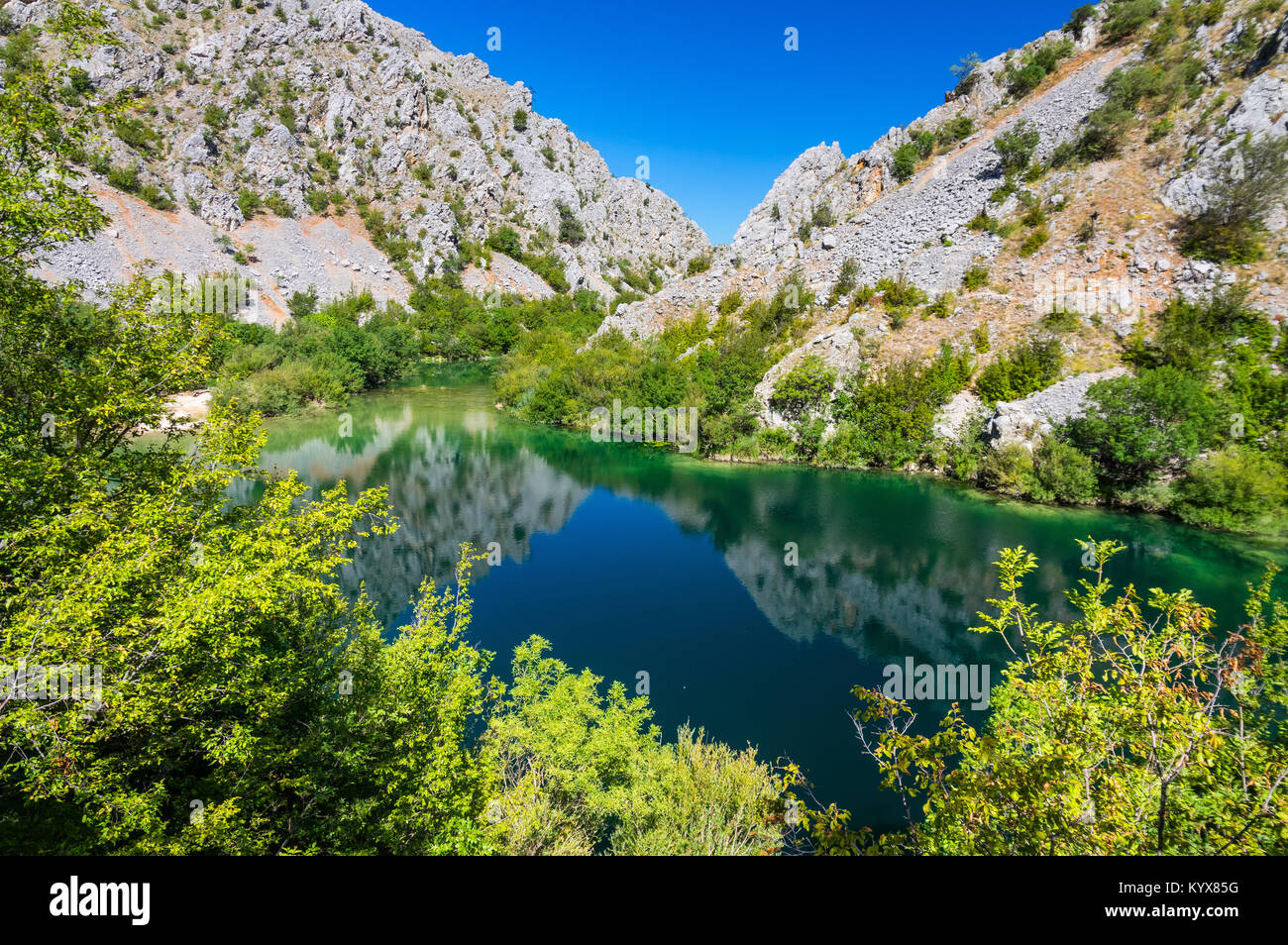 Zrmanja river Croatia Stock Photo - Alamy