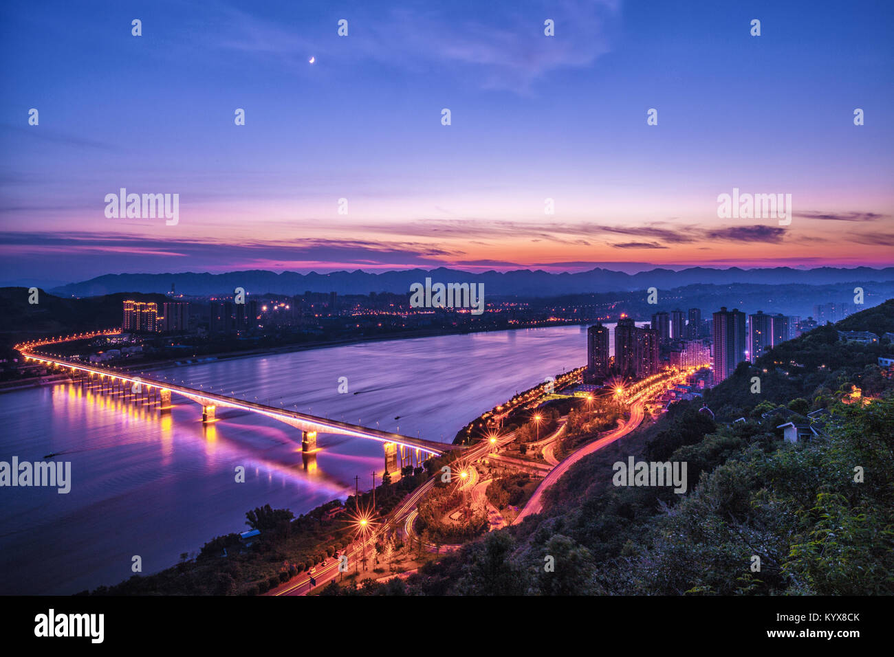 Architectural scenery of Chongqing Stock Photo - Alamy