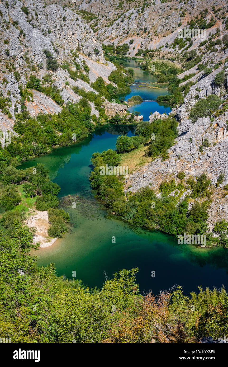 Zrmanja river Croatia Stock Photo - Alamy
