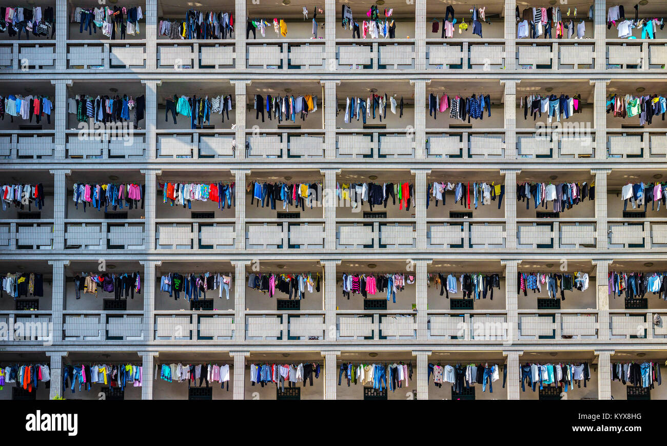 Airing clothes hi-res stock photography and images - Alamy