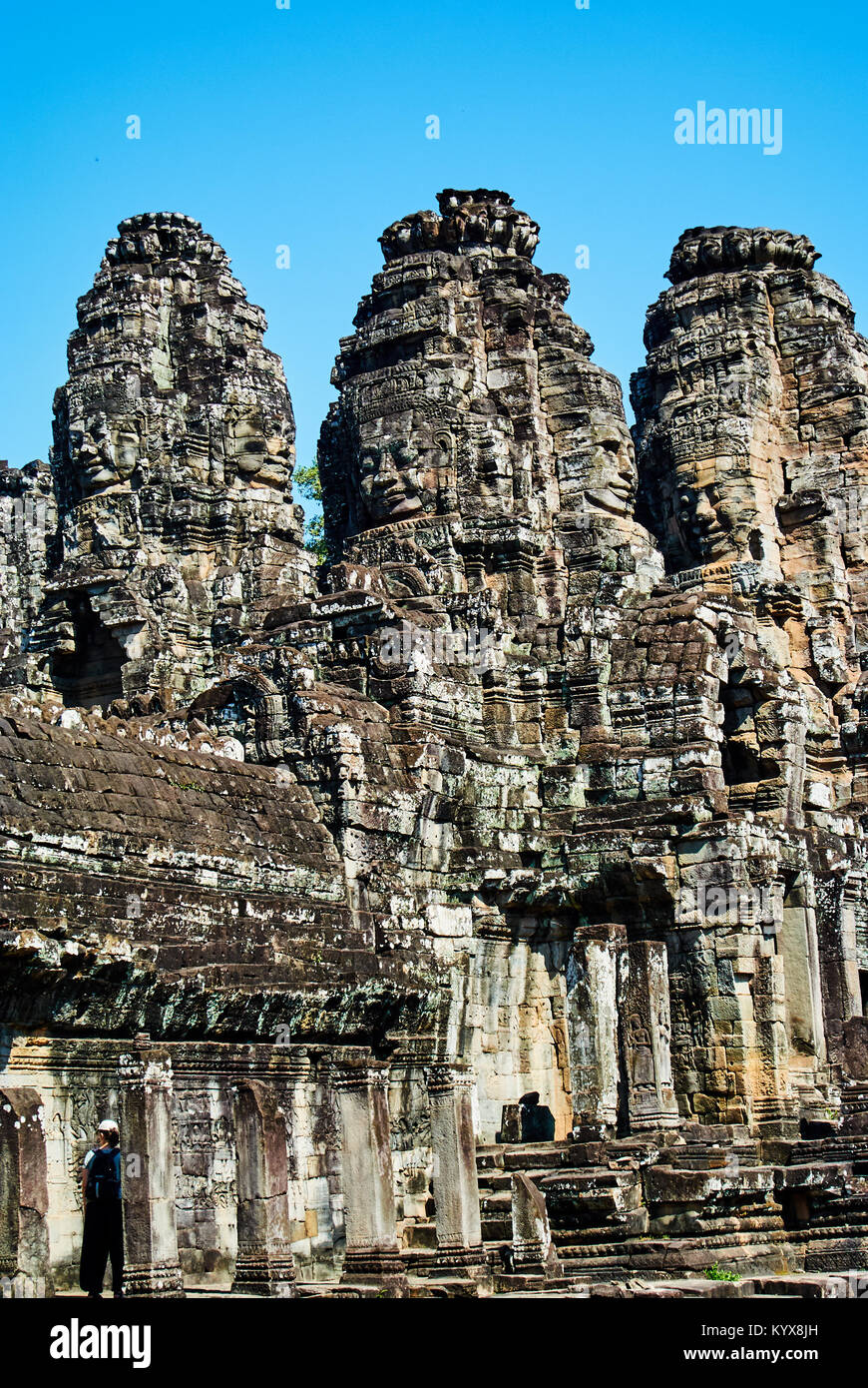 Historic building in Angkor wat Thom Cambodia Stock Photo - Alamy