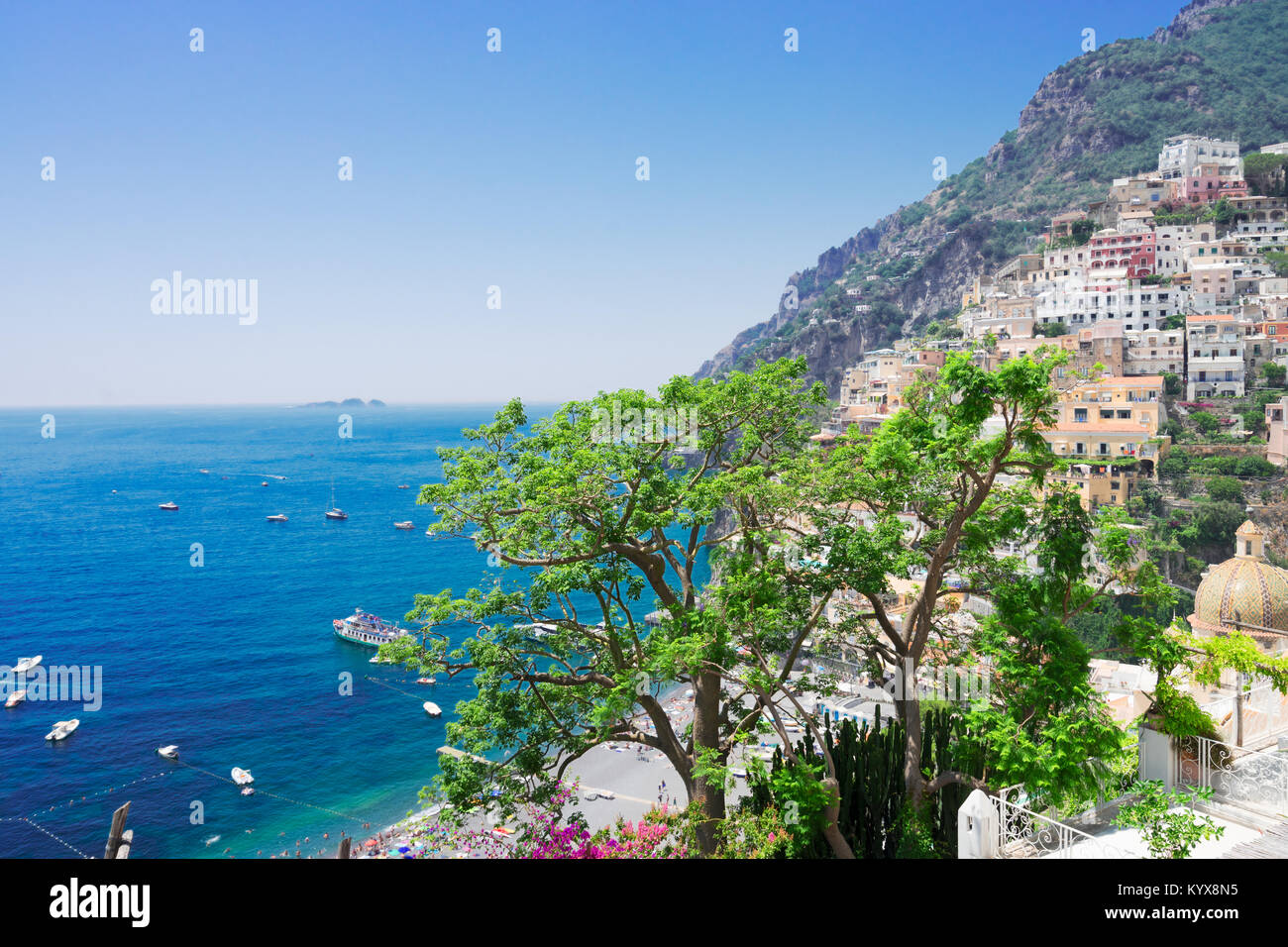 Positano resort, Italy Stock Photo - Alamy