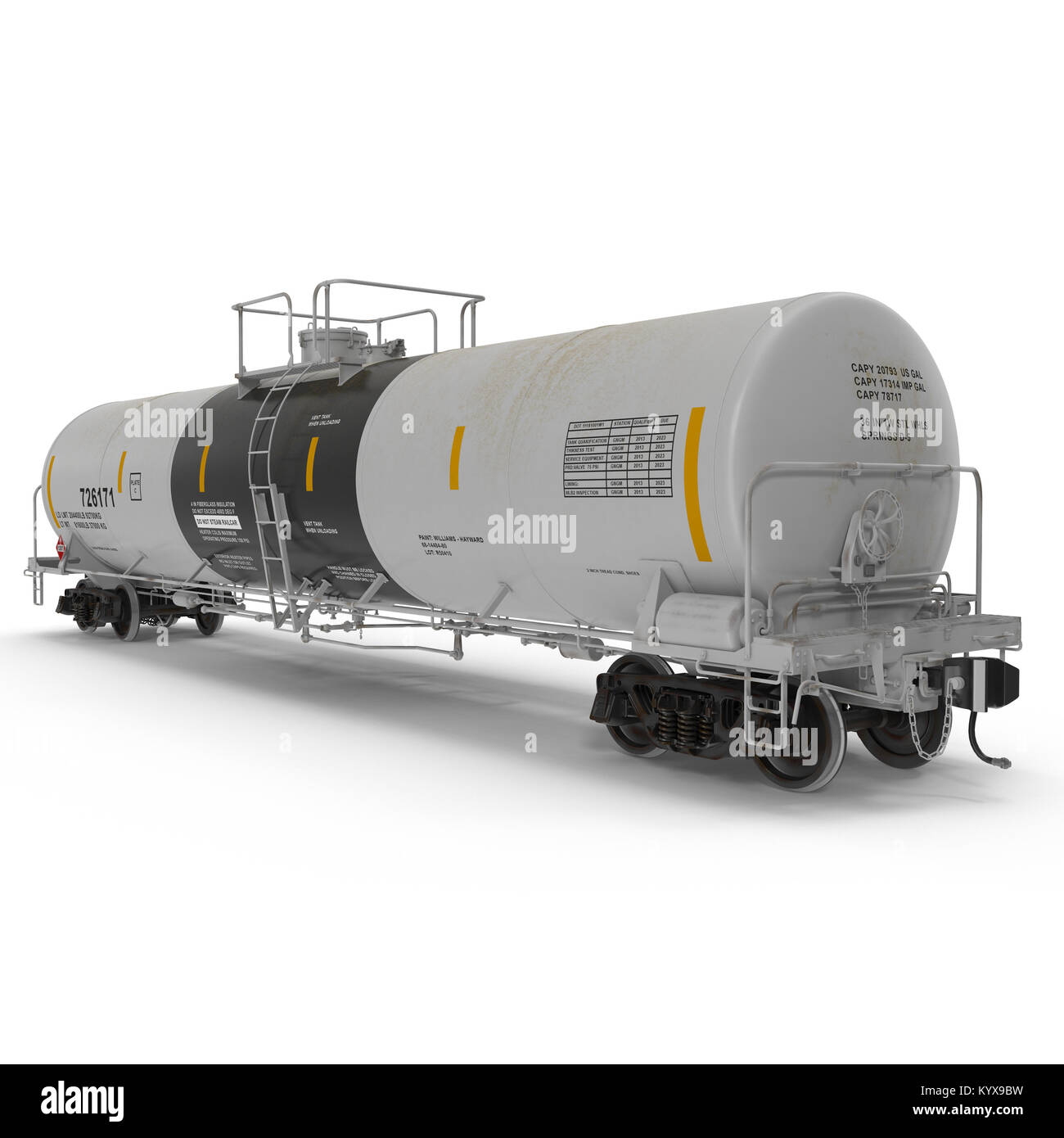 Tanker train Cut Out Stock Images & Pictures - Alamy