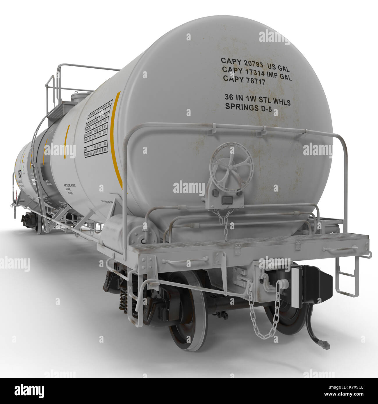 White rail tank car hi-res stock photography and images - Alamy