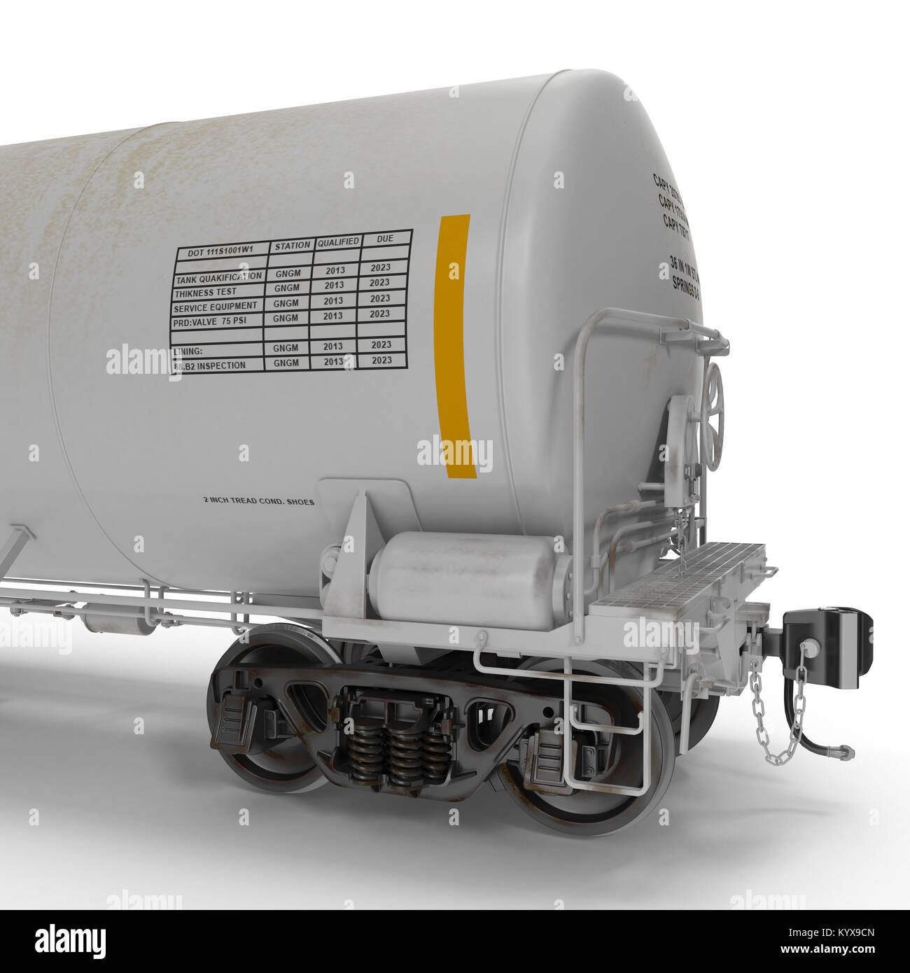 White rail tank car hi-res stock photography and images - Alamy