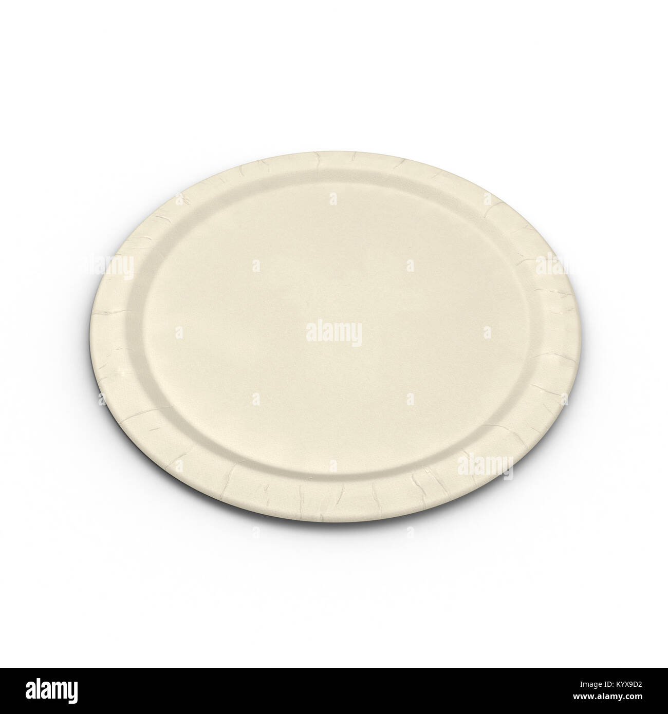 Disposable paper plate isolated hi-res stock photography and images - Alamy