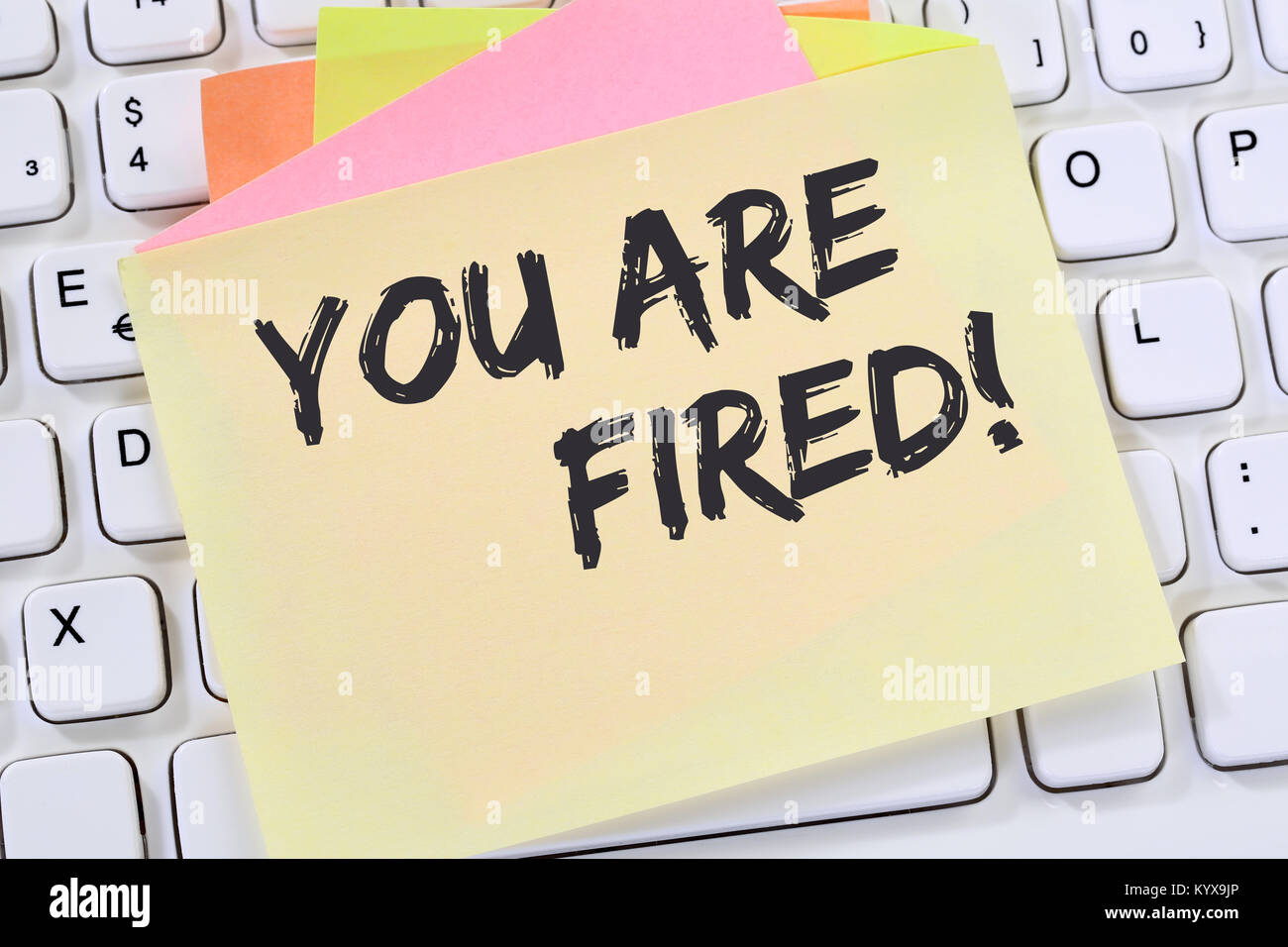 Fired job hi-res stock photography and images - Alamy