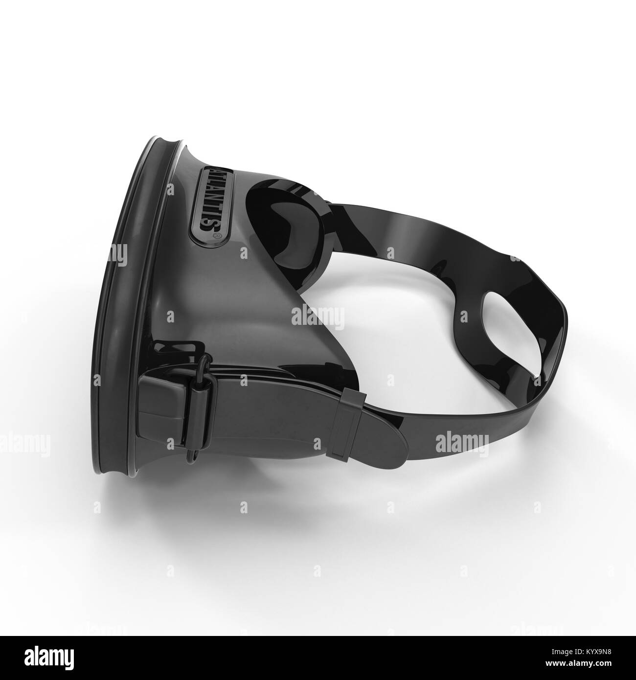 Side view mask Black and White Stock Photos & Images - Alamy