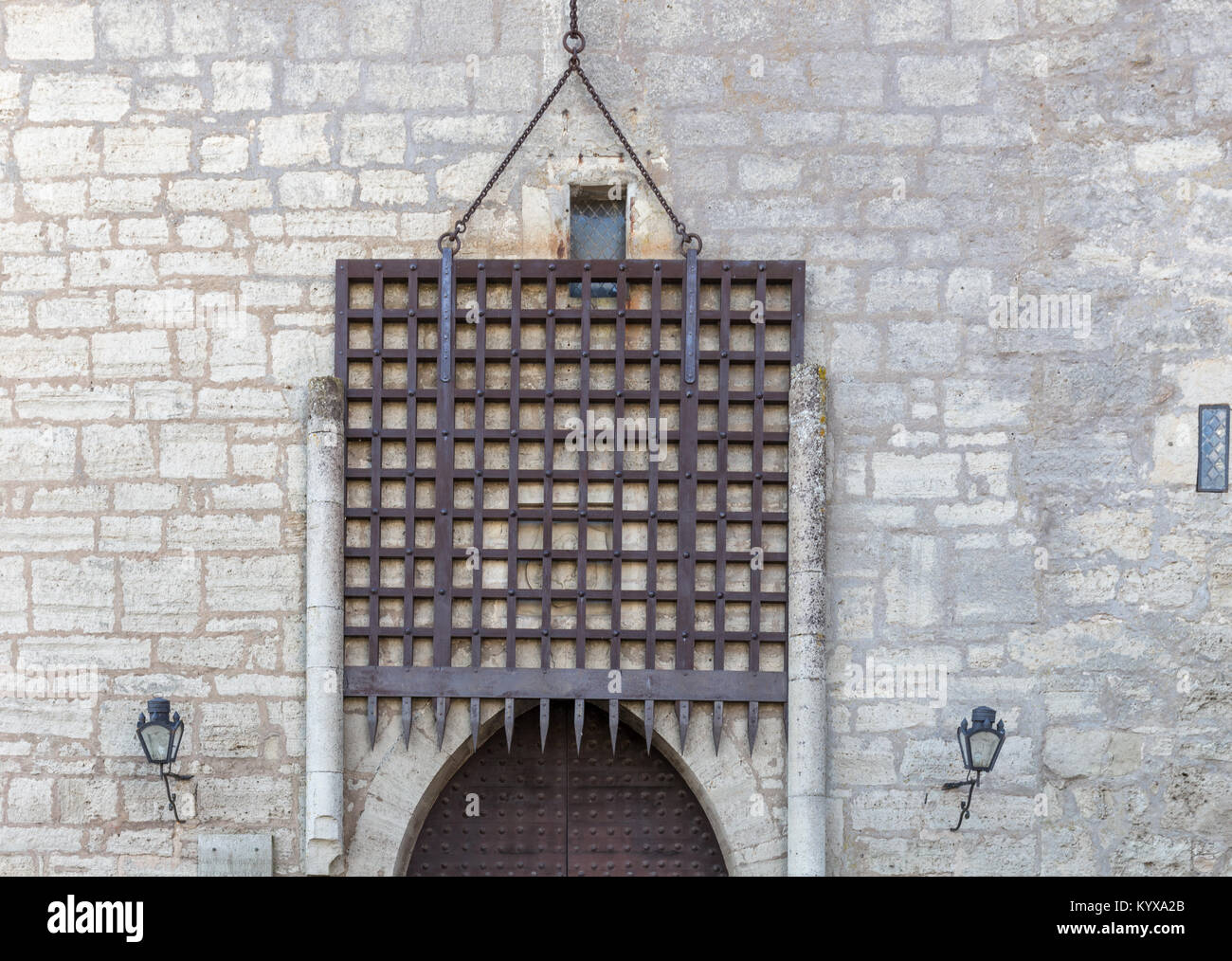 A summer view of Kuressaare castle, Saaremaa island, Estonia Stock ...