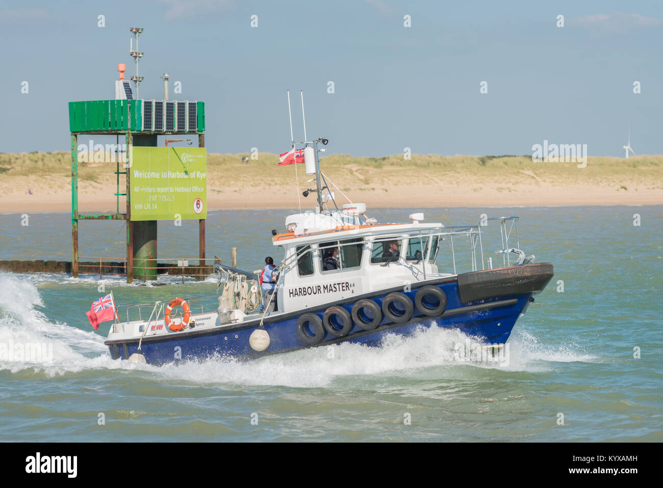 Harbour masters boat hi-res stock photography and images - Alamy