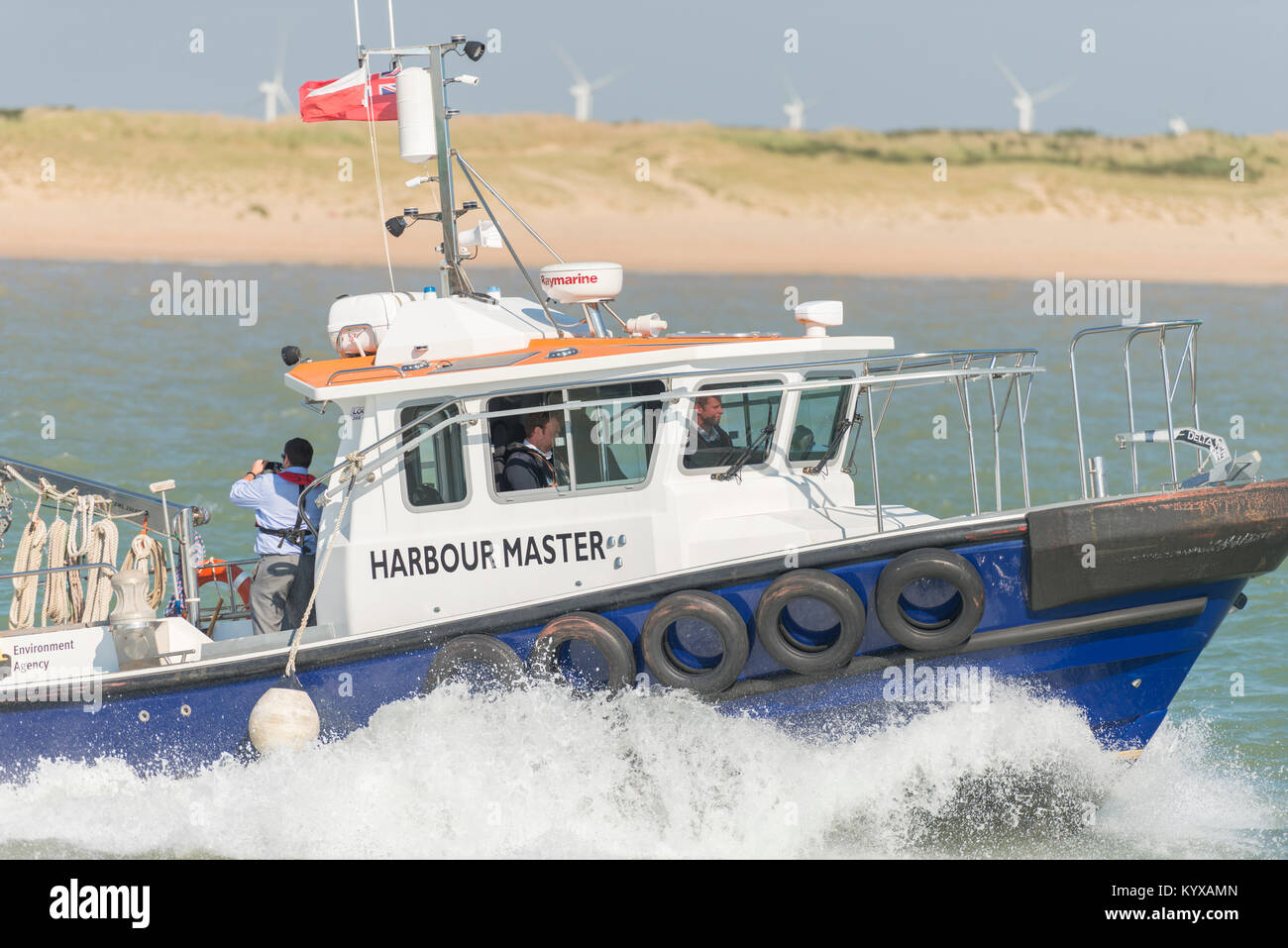 Harbour masters boat hi-res stock photography and images - Alamy