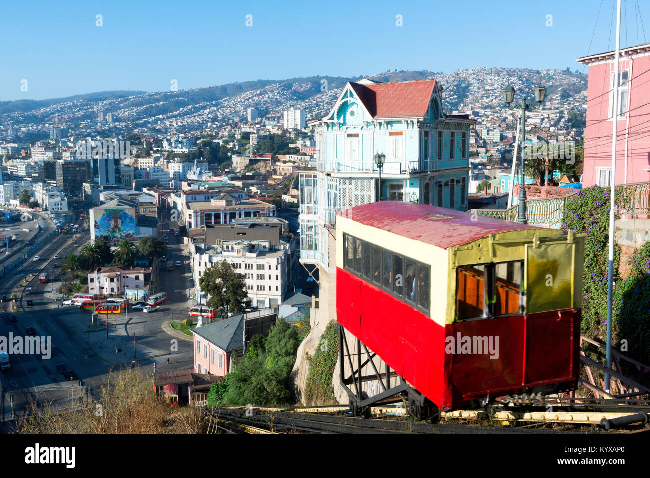 Valparaiso Funicular High Resolution Stock Photography and Images - Alamy