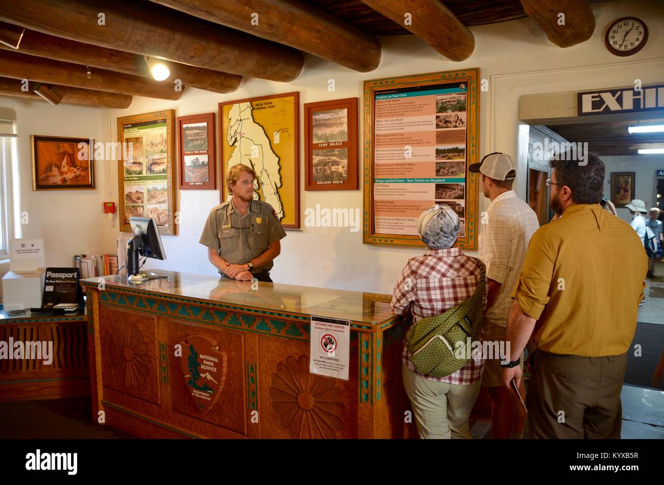 The Chapin Mesa Archeological Museum Mesa Verde National Park colorado ...