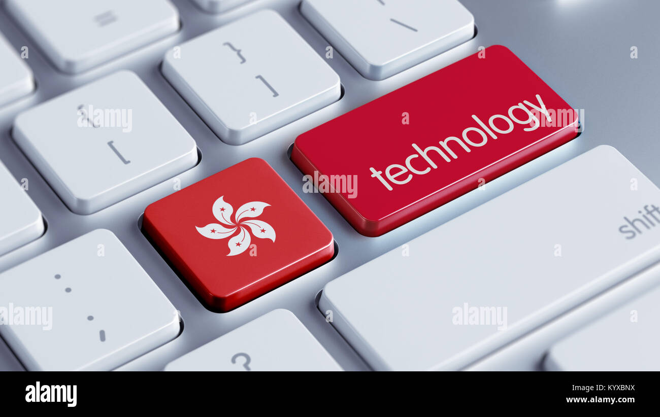 Hong Kong High Resolution Technology Concept Stock Photo - Alamy