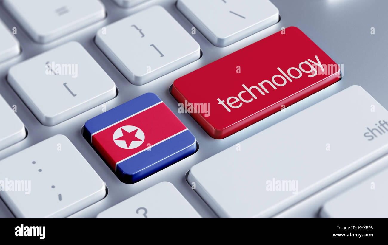 North Korea High Resolution Technology Concept Stock Photo - Alamy