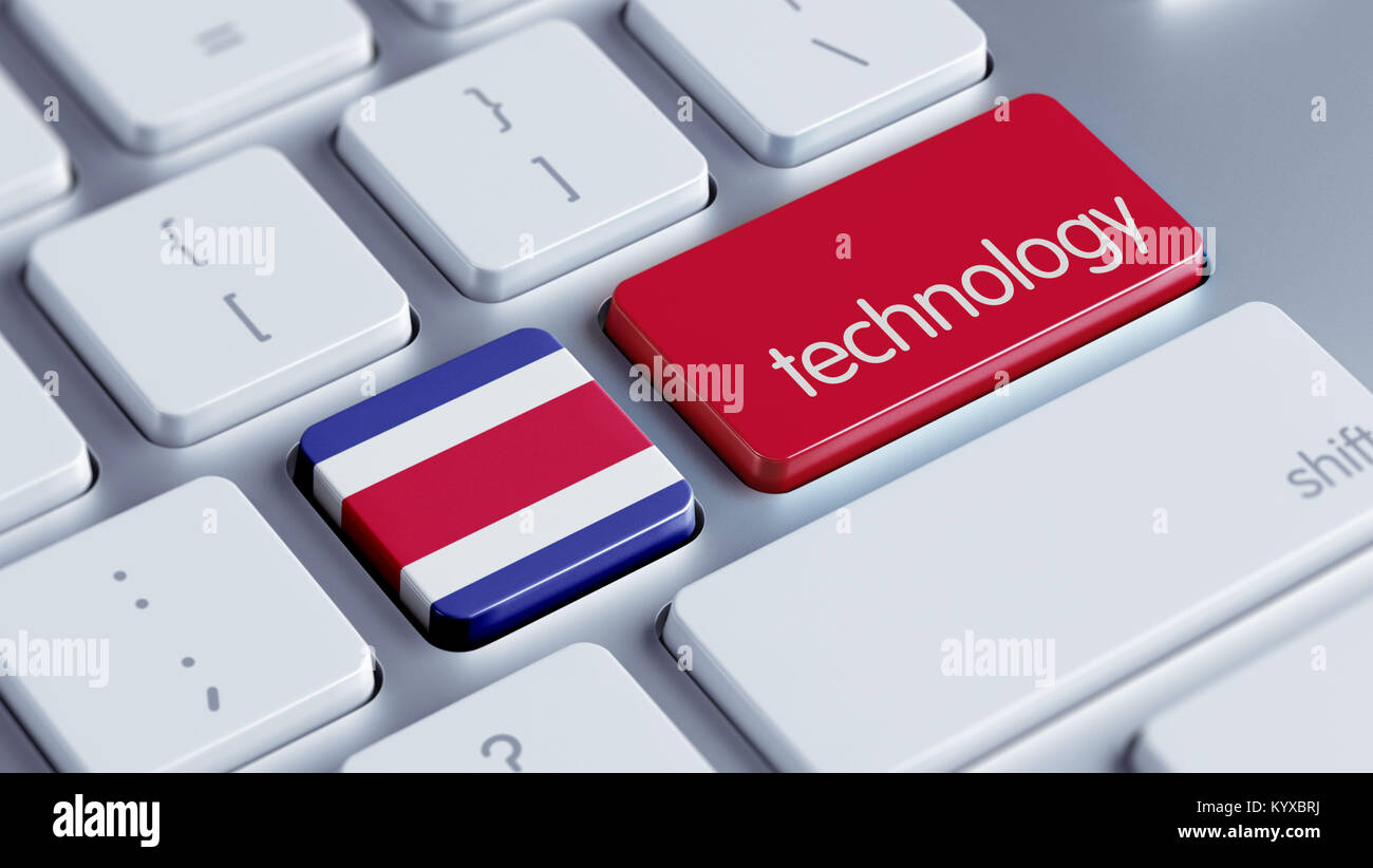 Costa Rica High Resolution Technology Concept Stock Photo - Alamy