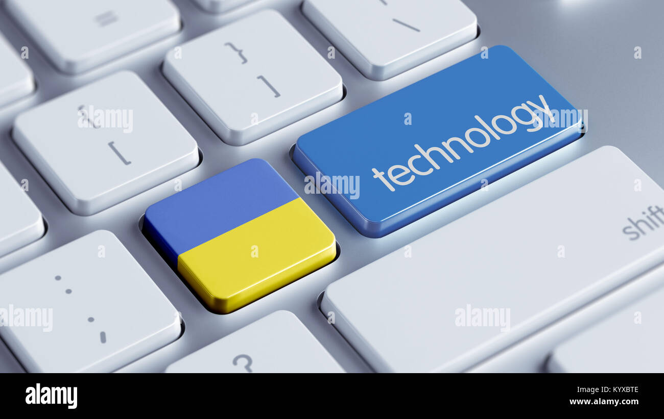 Ukraine High Resolution Technology Concept Stock Photo - Alamy
