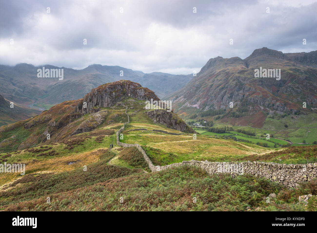 Side Pike and Lansdale pikes, Lake District, Cumbria Stock Photo - Alamy