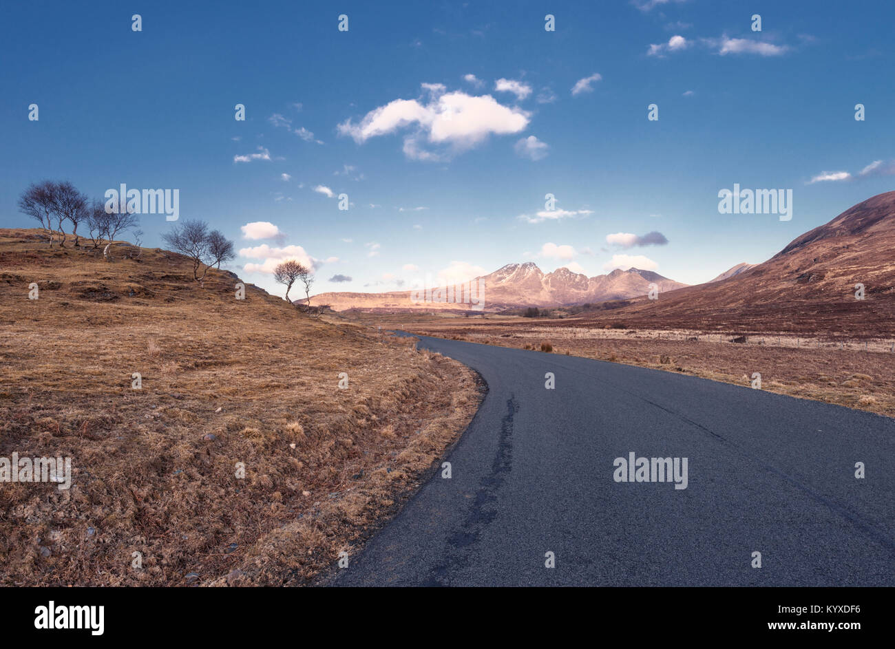 A beautiful road to drive Stock Photo - Alamy
