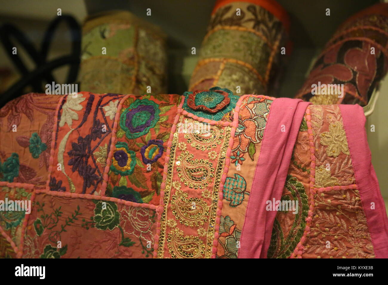 Indian handmade rug hi-res stock photography and images - Alamy