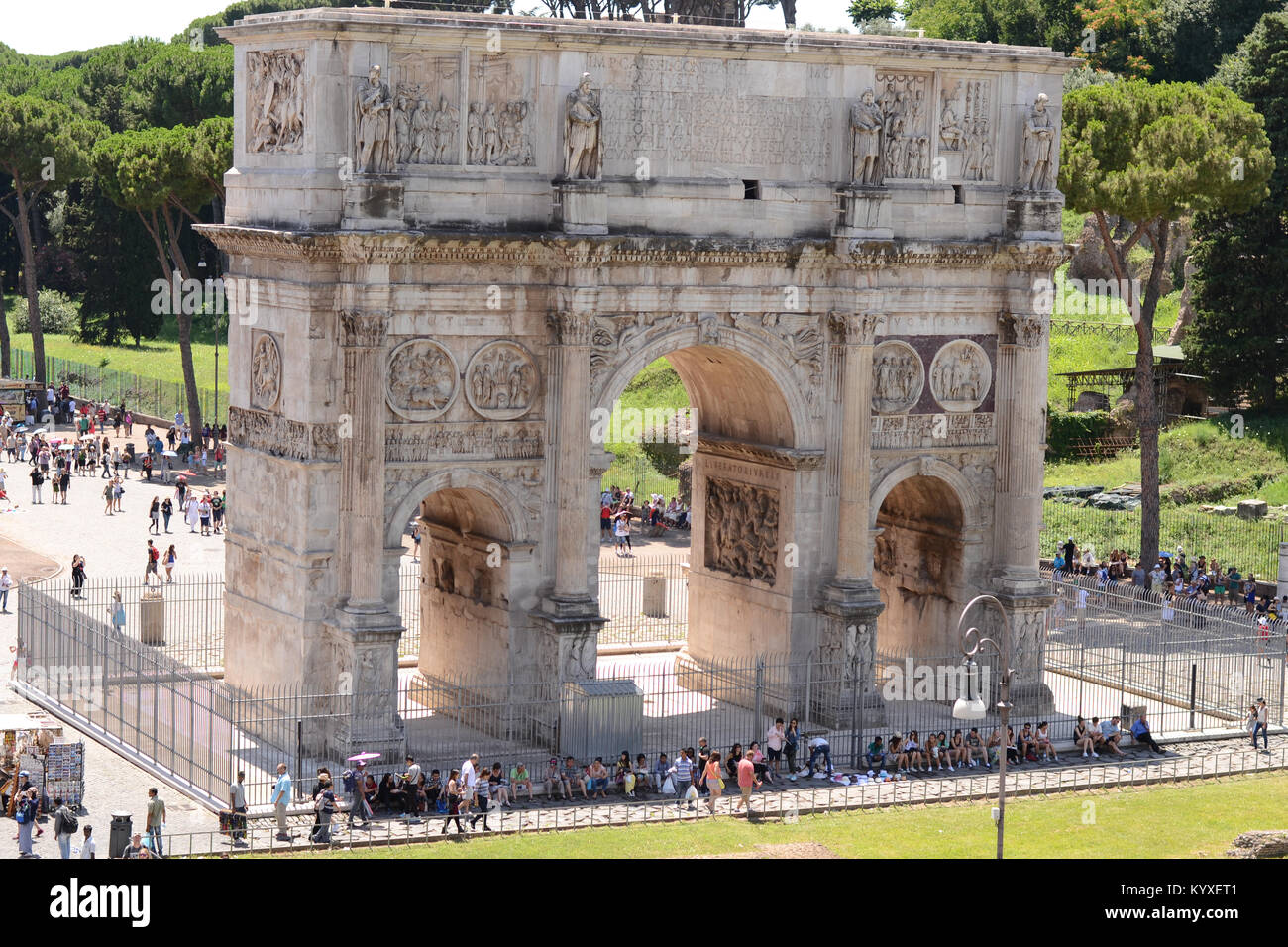 Rome Italy Summer Travel Stock Photo - Alamy