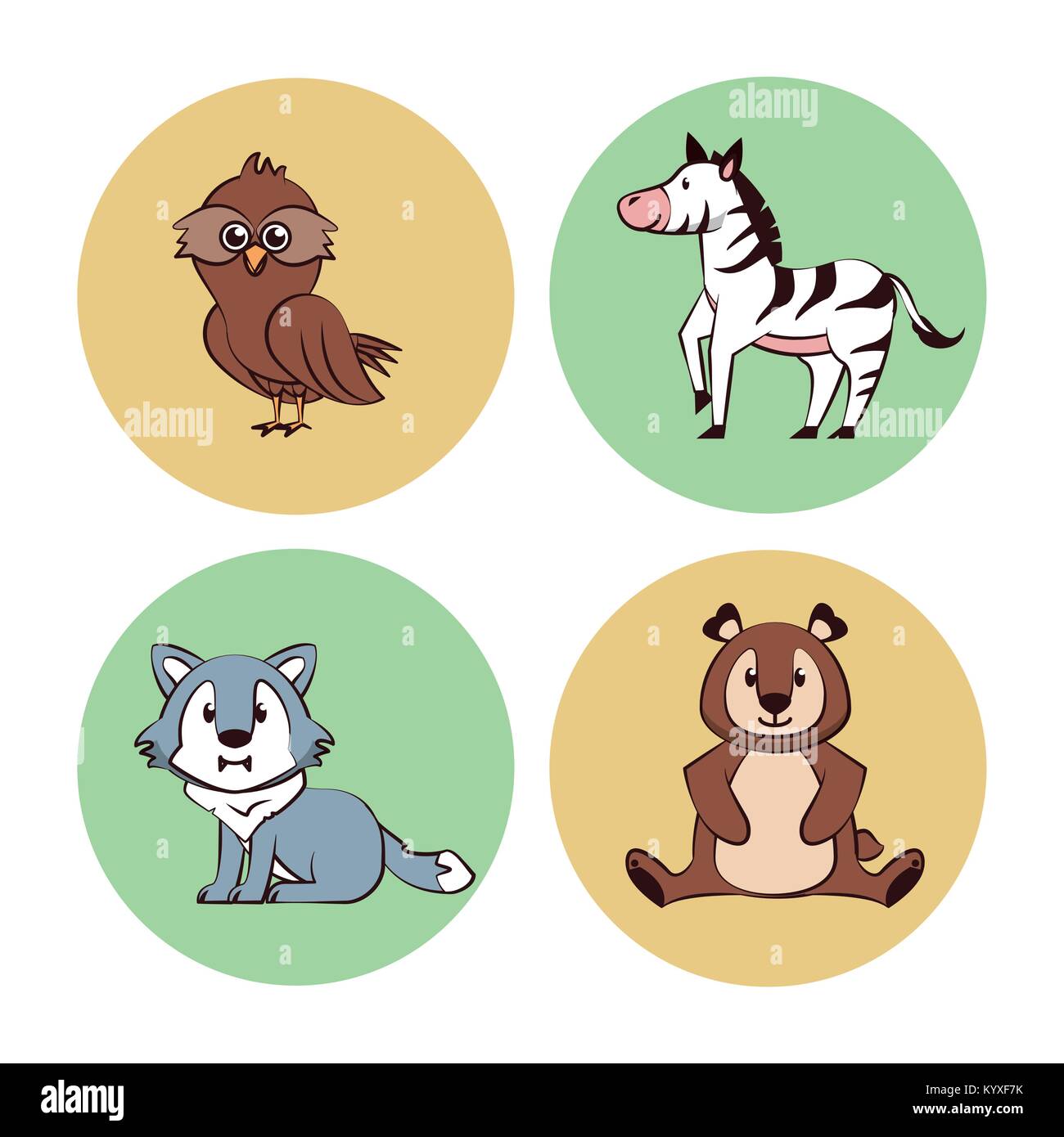 Cartoon Owl High Resolution Stock Photography and Images - Alamy