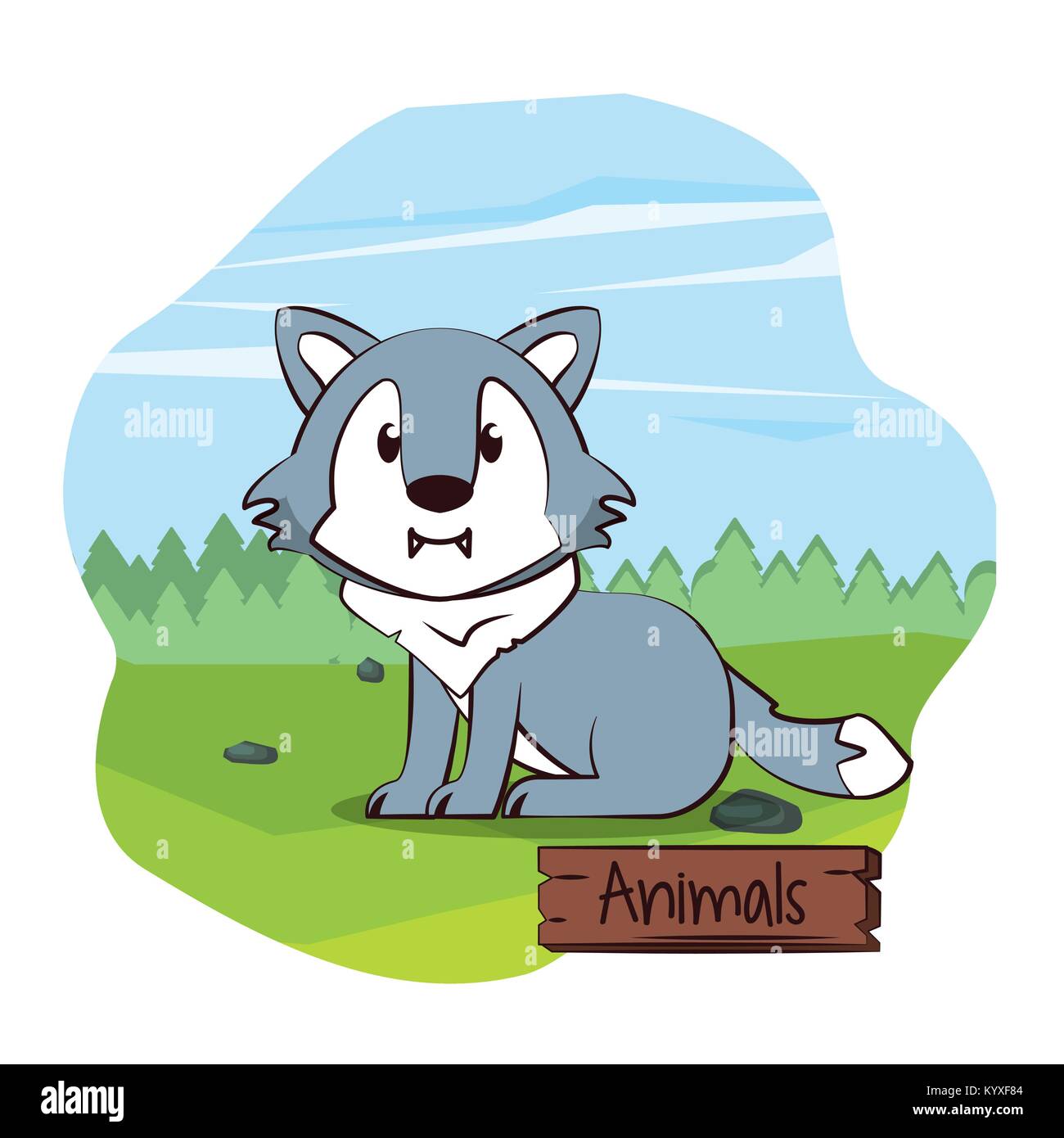 Cute worlf cartoon Stock Vector Image & Art - Alamy