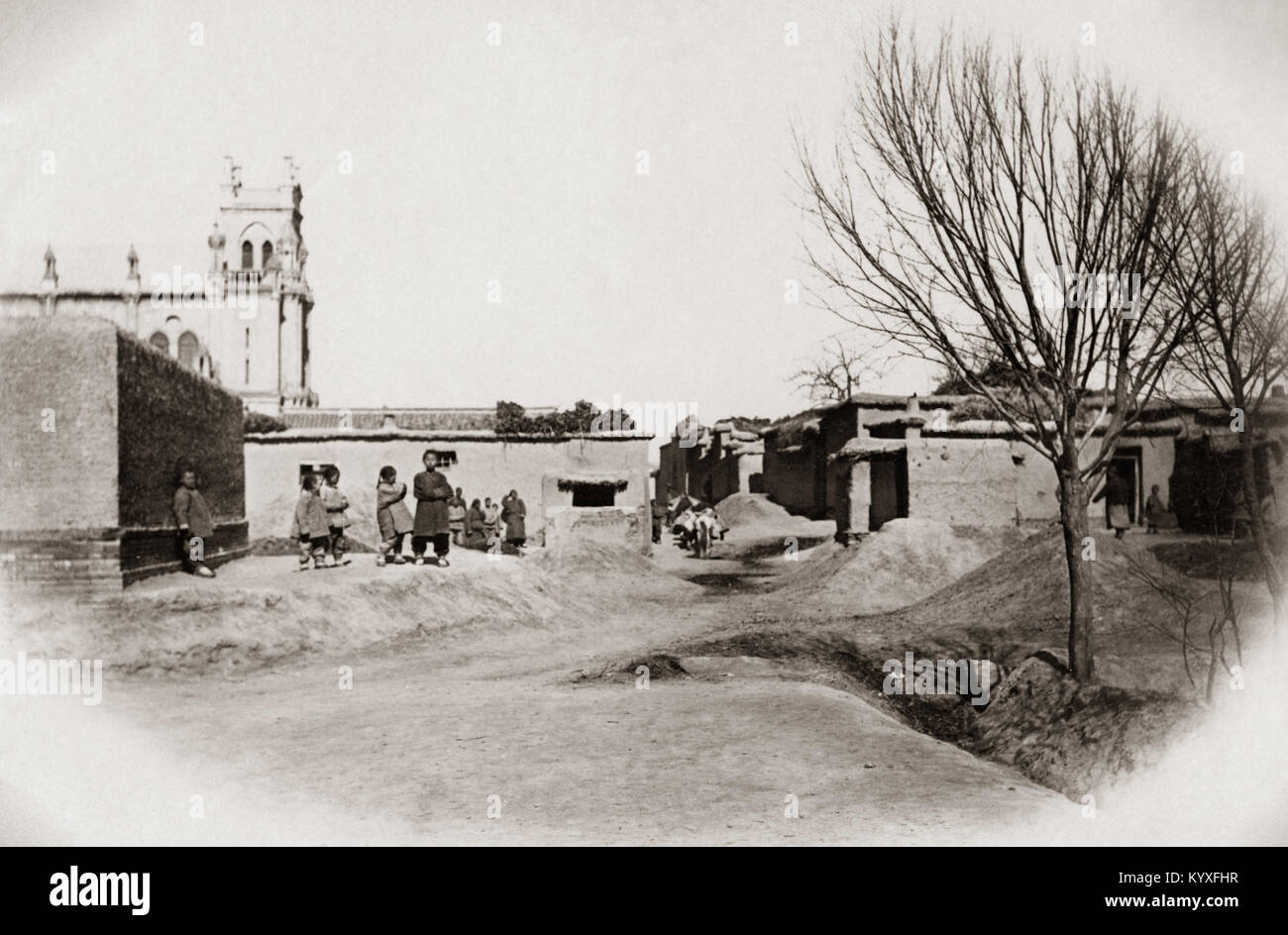 Old mission church 19th century hi-res stock photography and images - Alamy