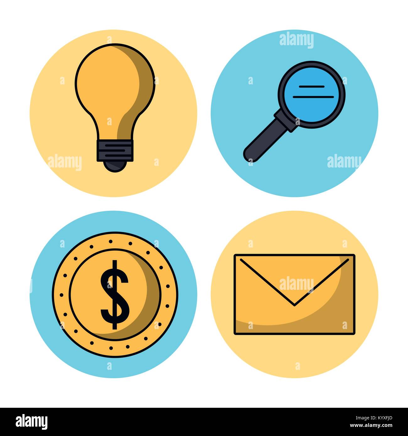 Marketing economy commercial digital Cut Out Stock Images & Pictures ...