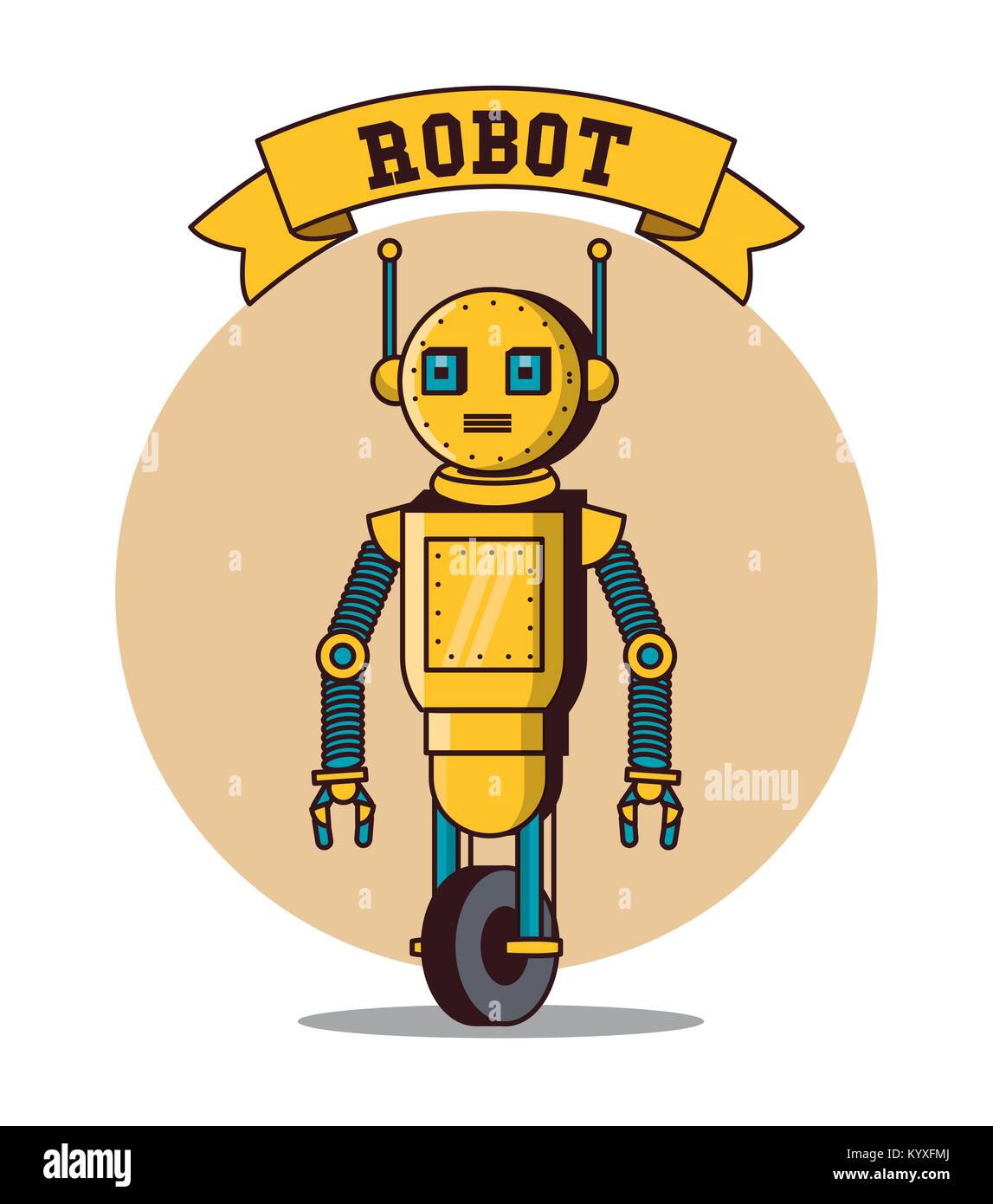 Robotic infographic cartoon Stock Vector Image & Art - Alamy