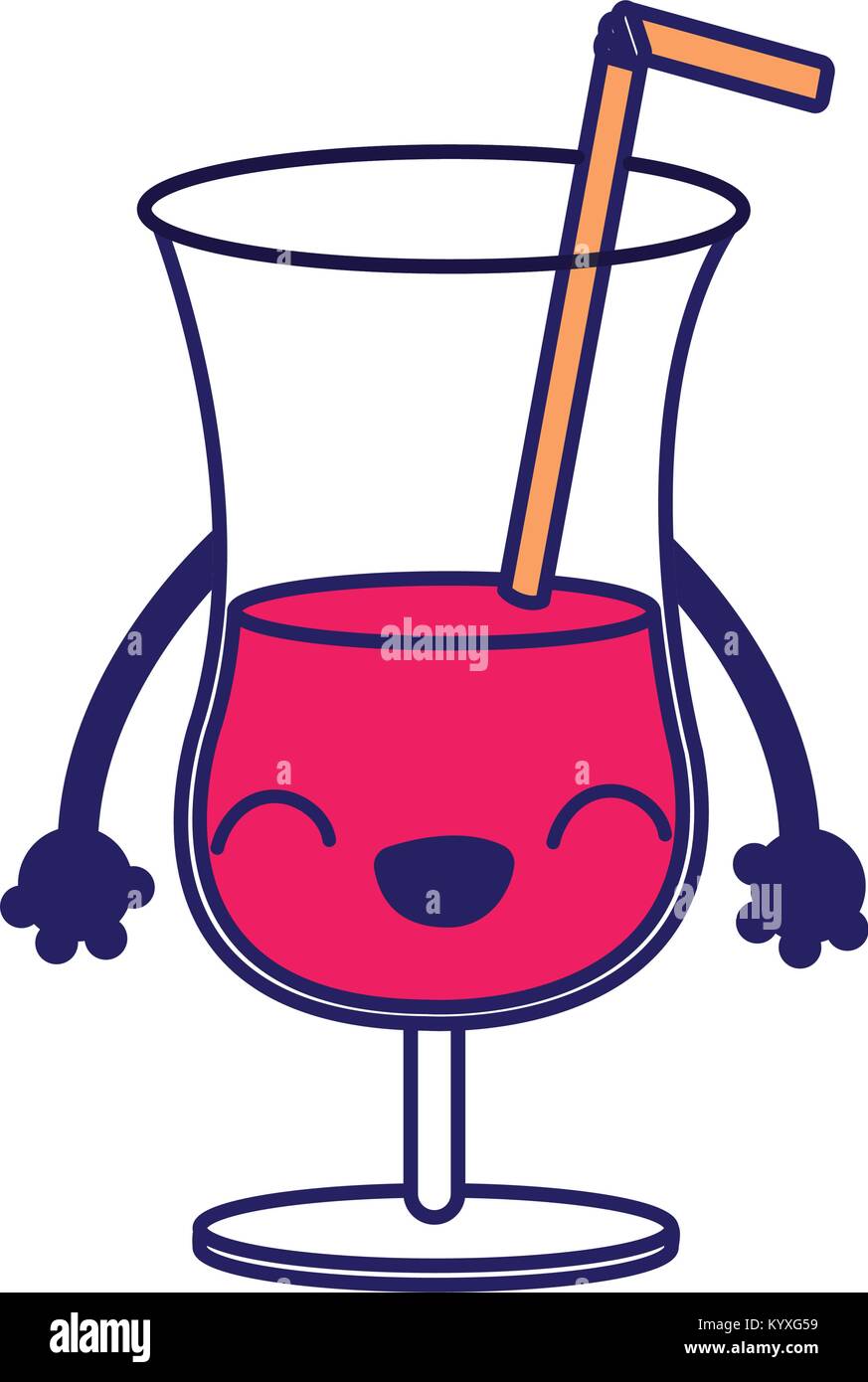 Isolated cocktail design Stock Vector Image & Art - Alamy