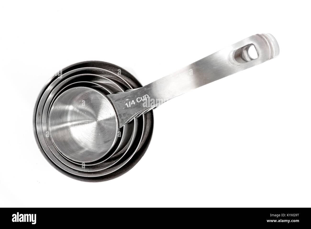 A studio photo of measuring cups Stock Photo - Alamy