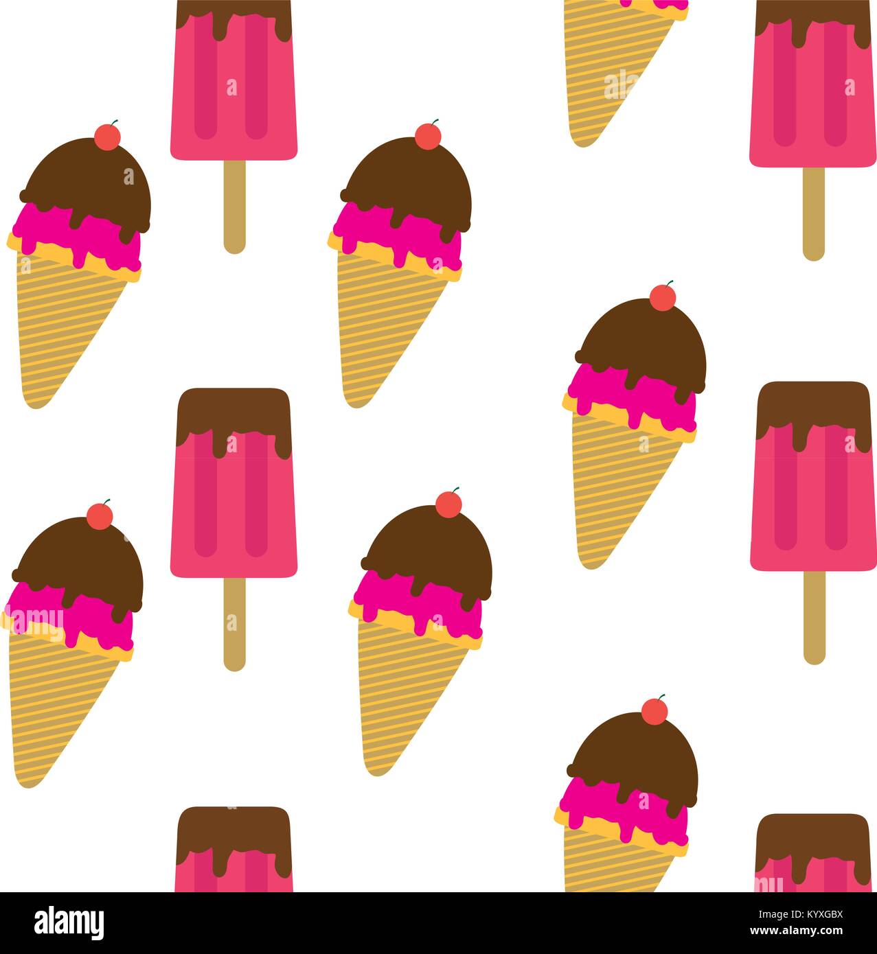 Ice cream background Stock Vector Image & Art - Alamy
