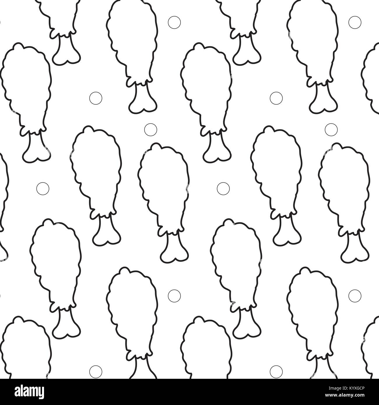 Chicken background design Stock Vector Image & Art - Alamy