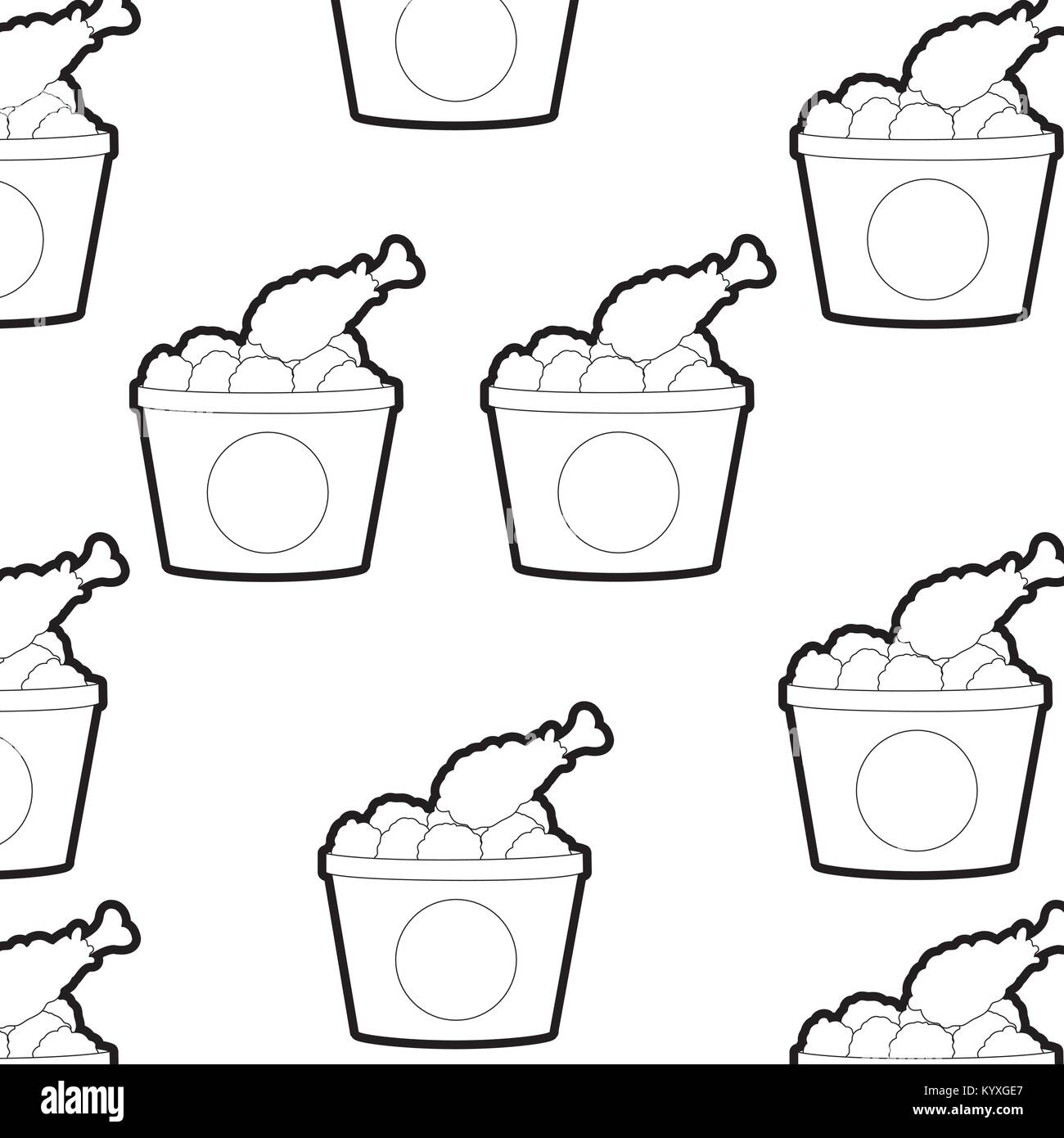 Chicken background design Stock Vector Image & Art - Alamy