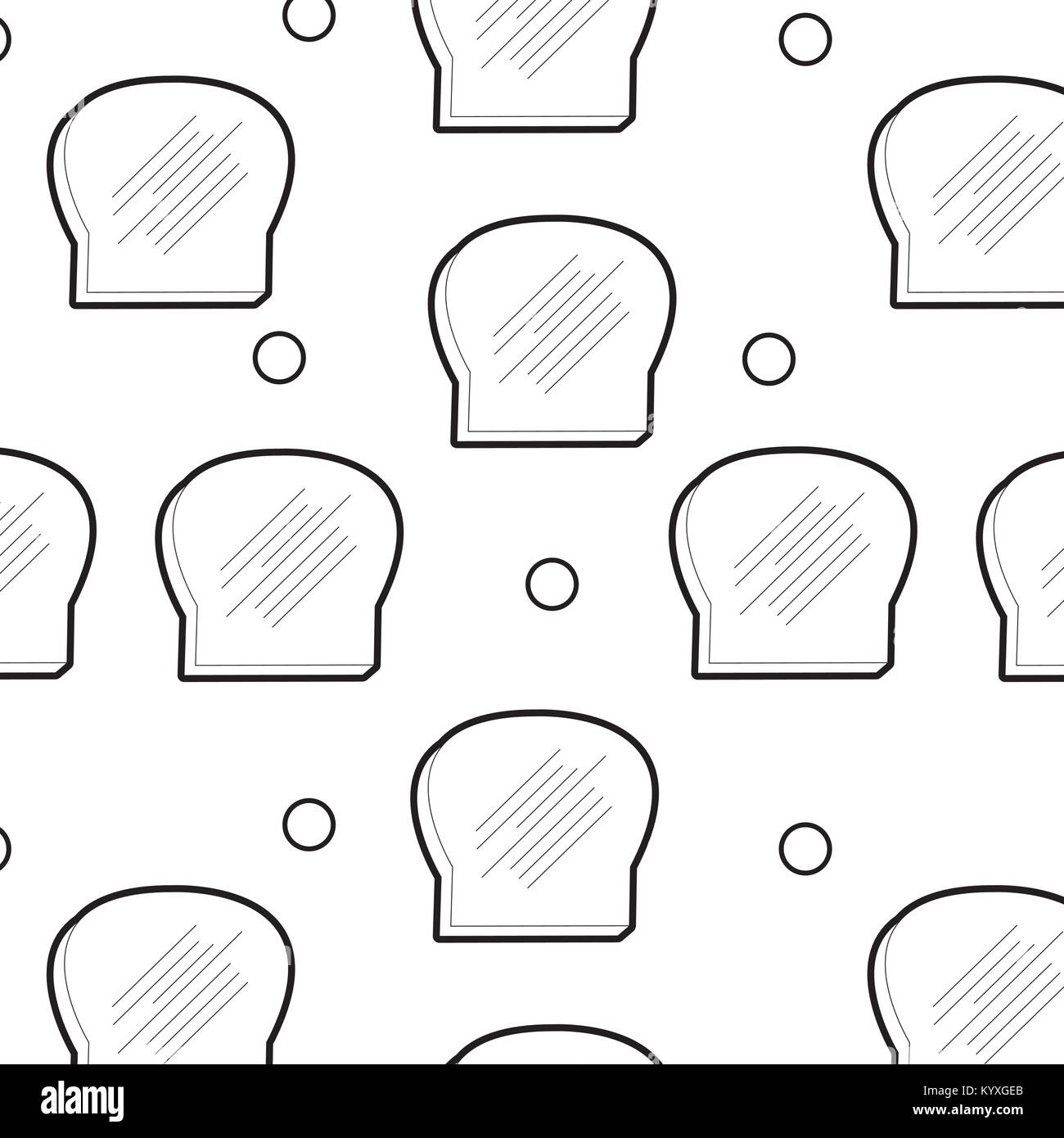 Bread background design Stock Vector Image & Art - Alamy