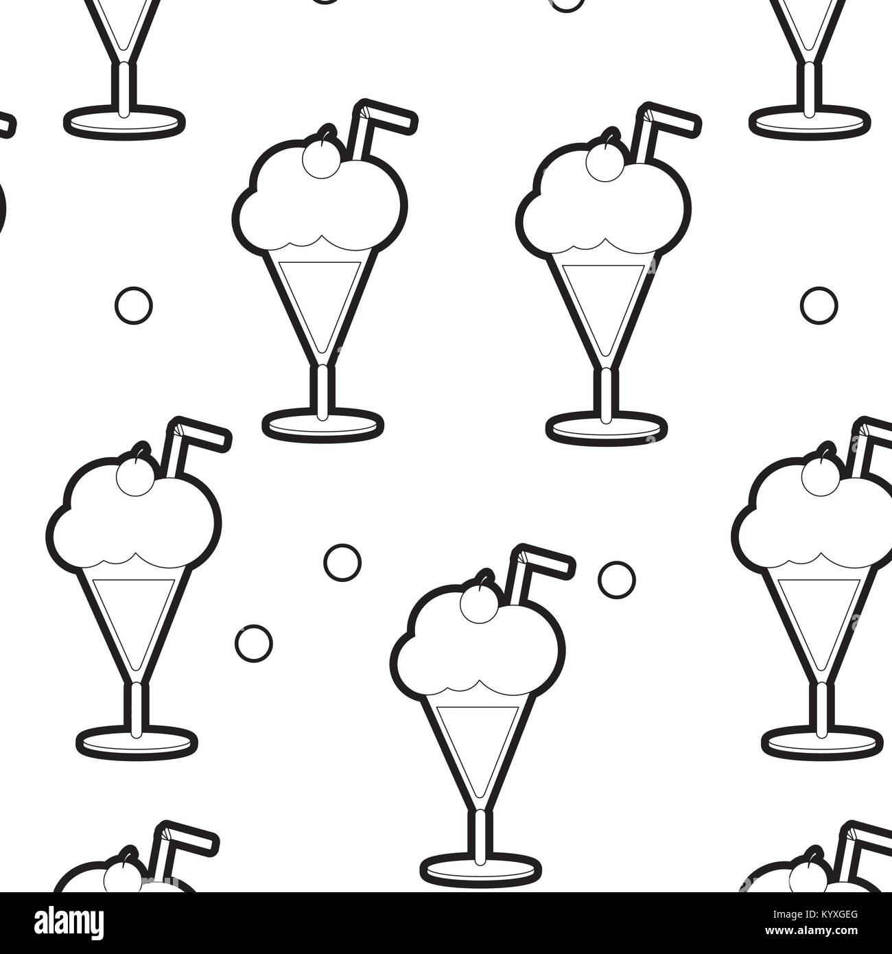 Milkshake background design Stock Vector Image & Art - Alamy