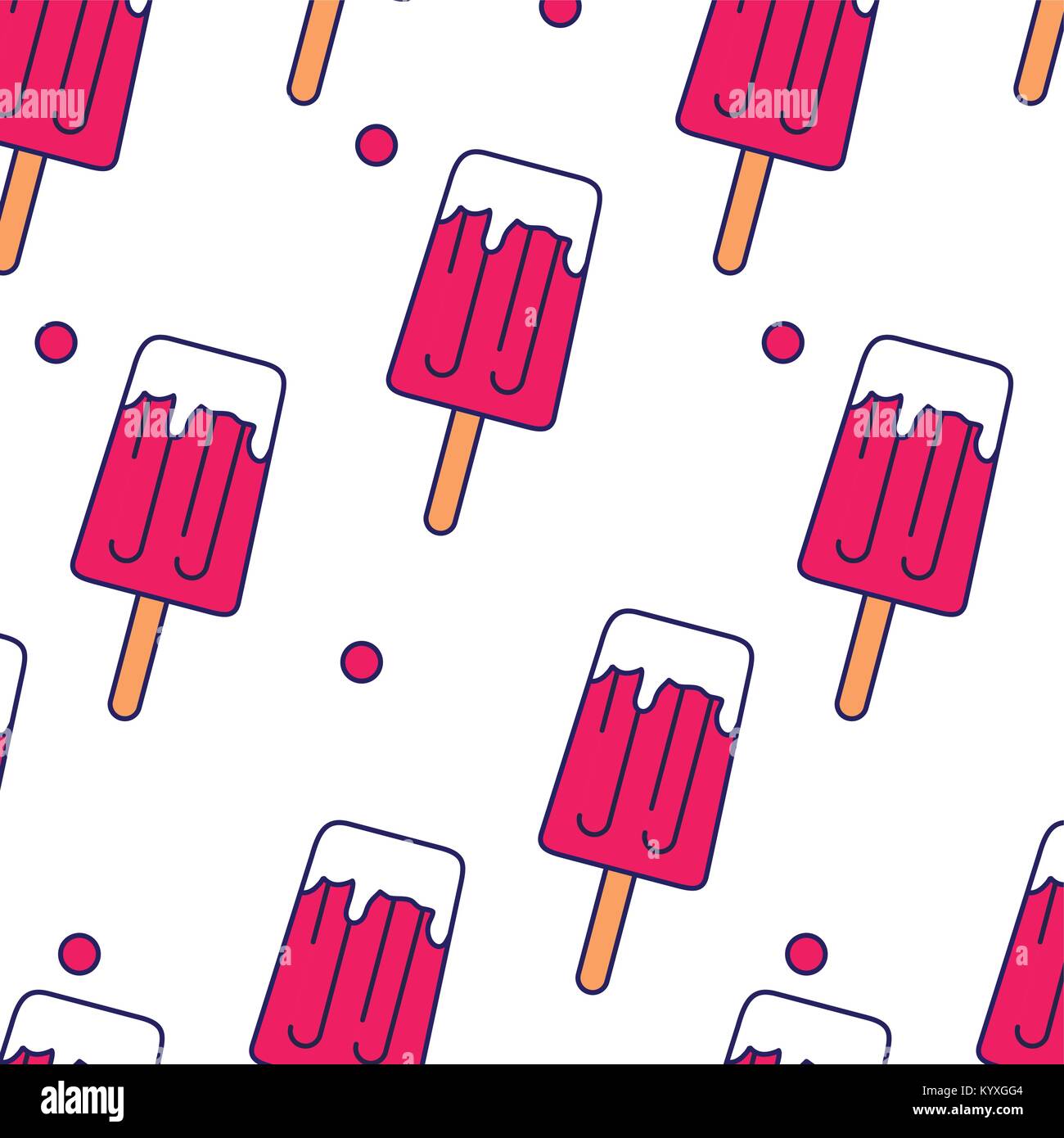 Popsicle background design Stock Vector Image & Art - Alamy