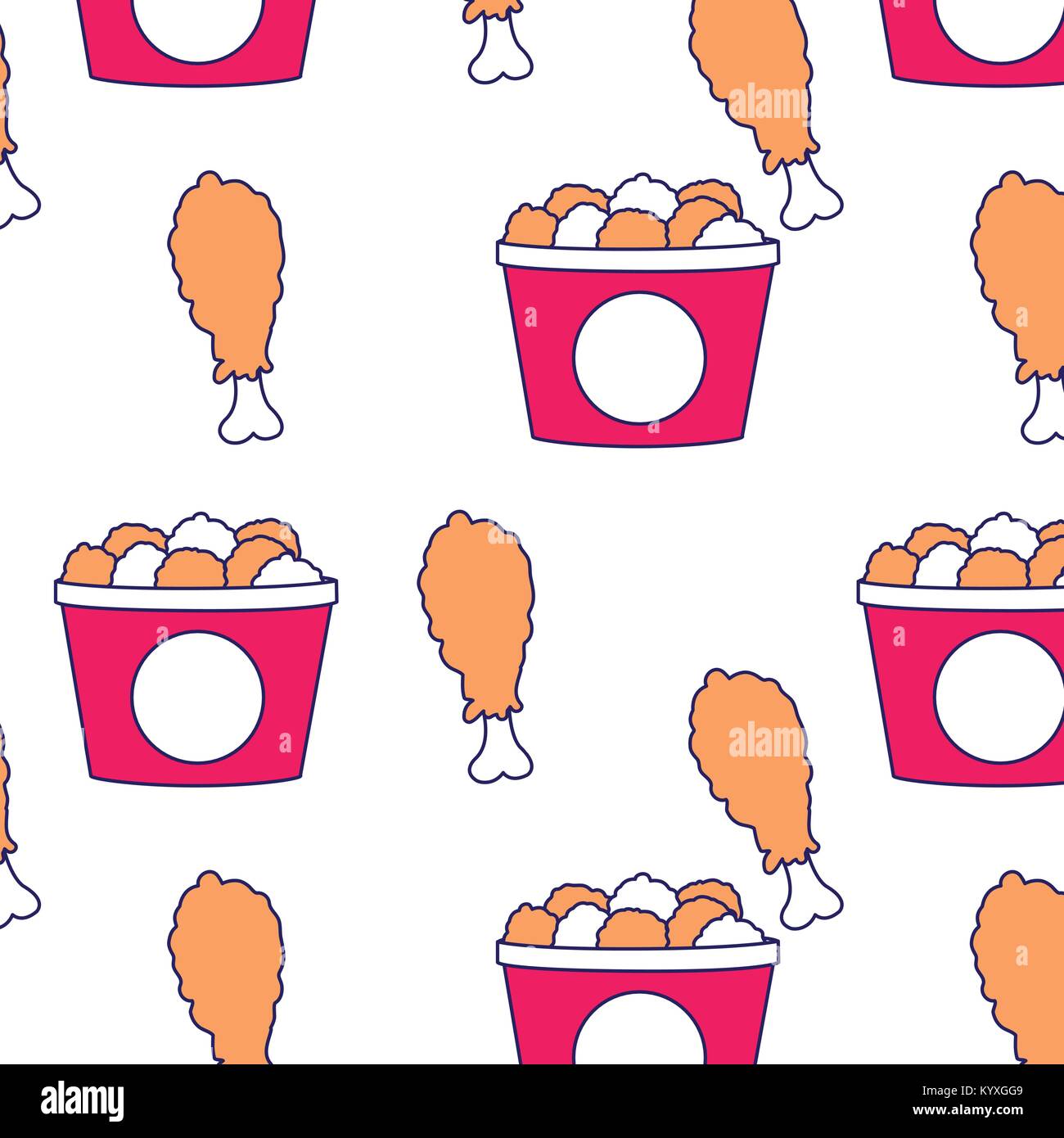 Chicken background design Stock Vector Image & Art - Alamy