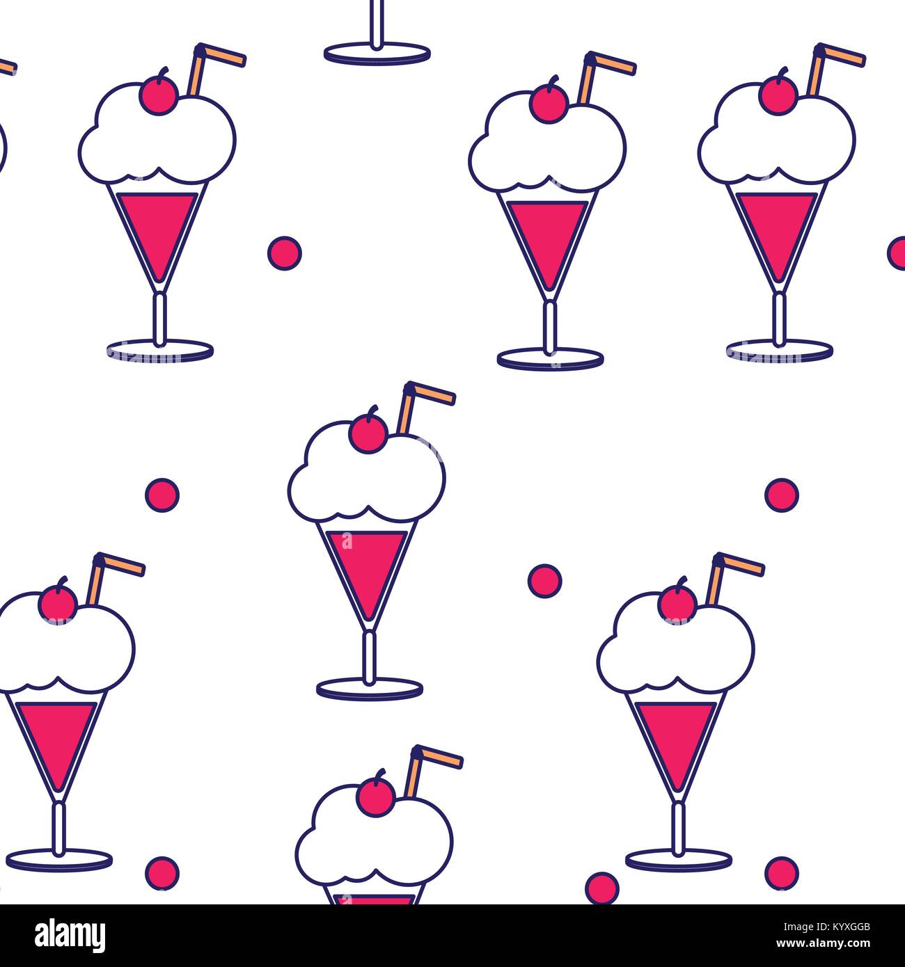 Milkshake background design Stock Vector Image & Art - Alamy