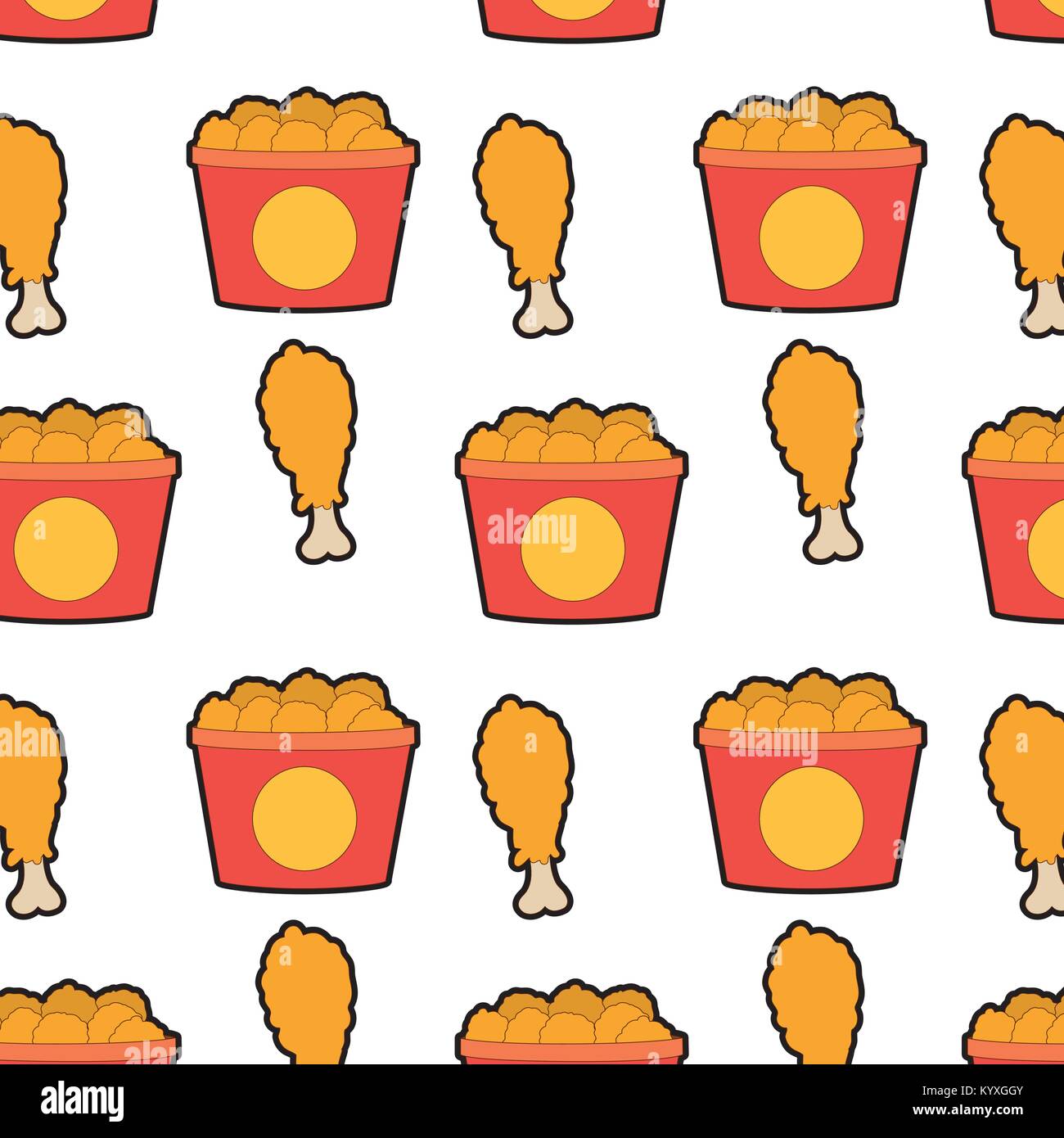 Chicken background design Stock Vector Image & Art - Alamy