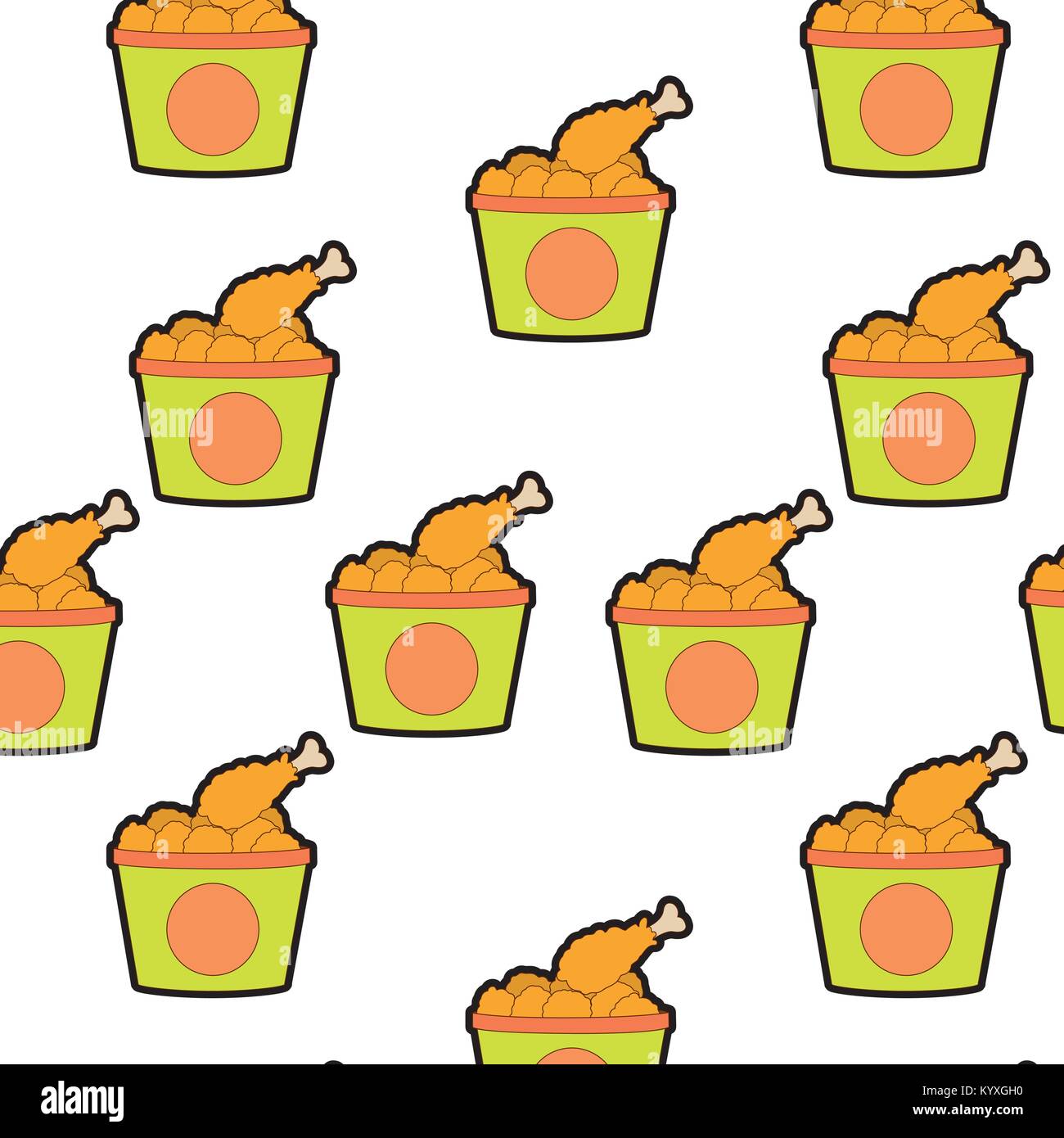 Chicken background design Stock Vector Image & Art - Alamy